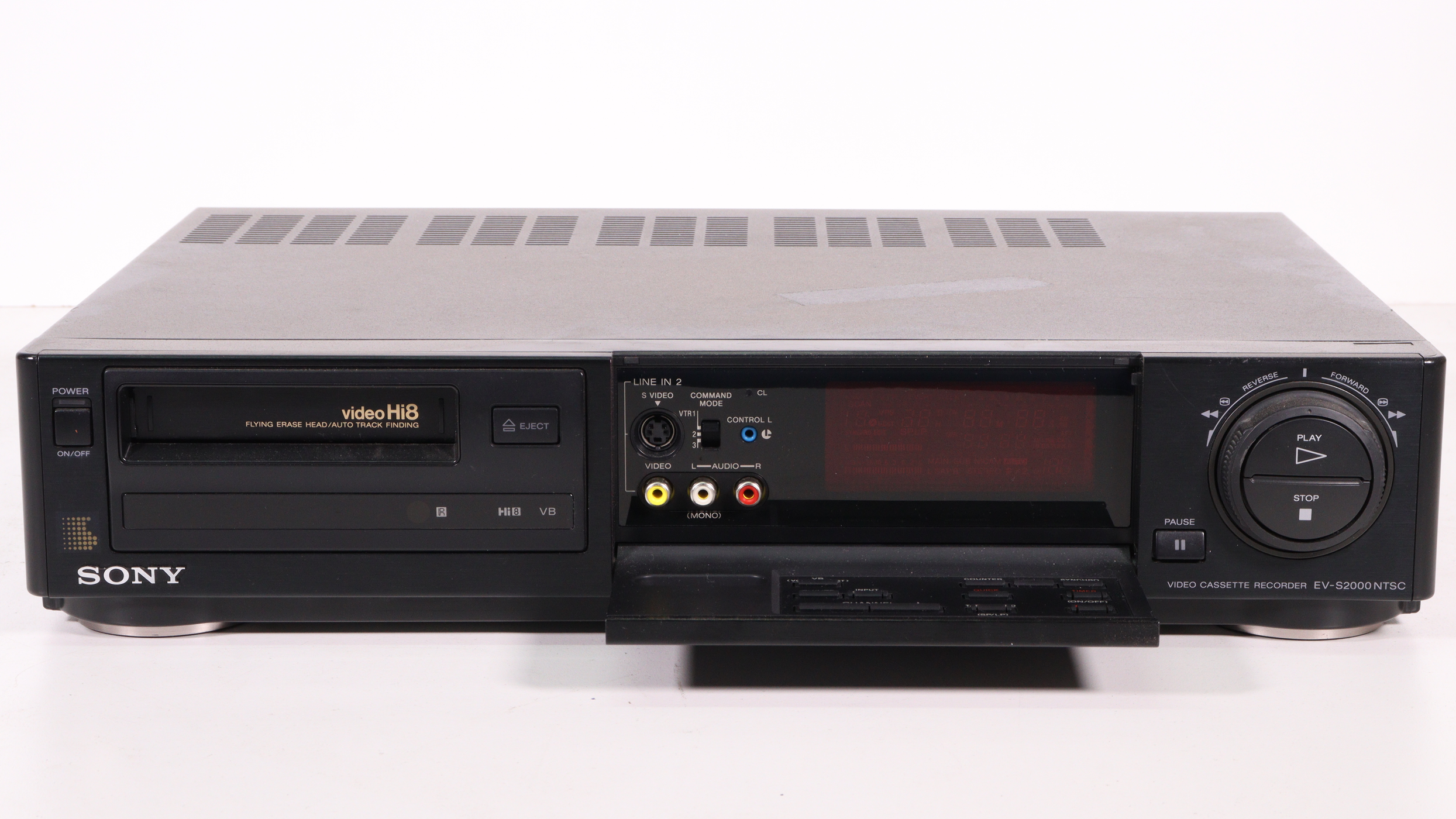 Sony EV-S2000 Hi8 VCR Video8 8mm Video Cassette Recorder NTSC (NO REMO ...