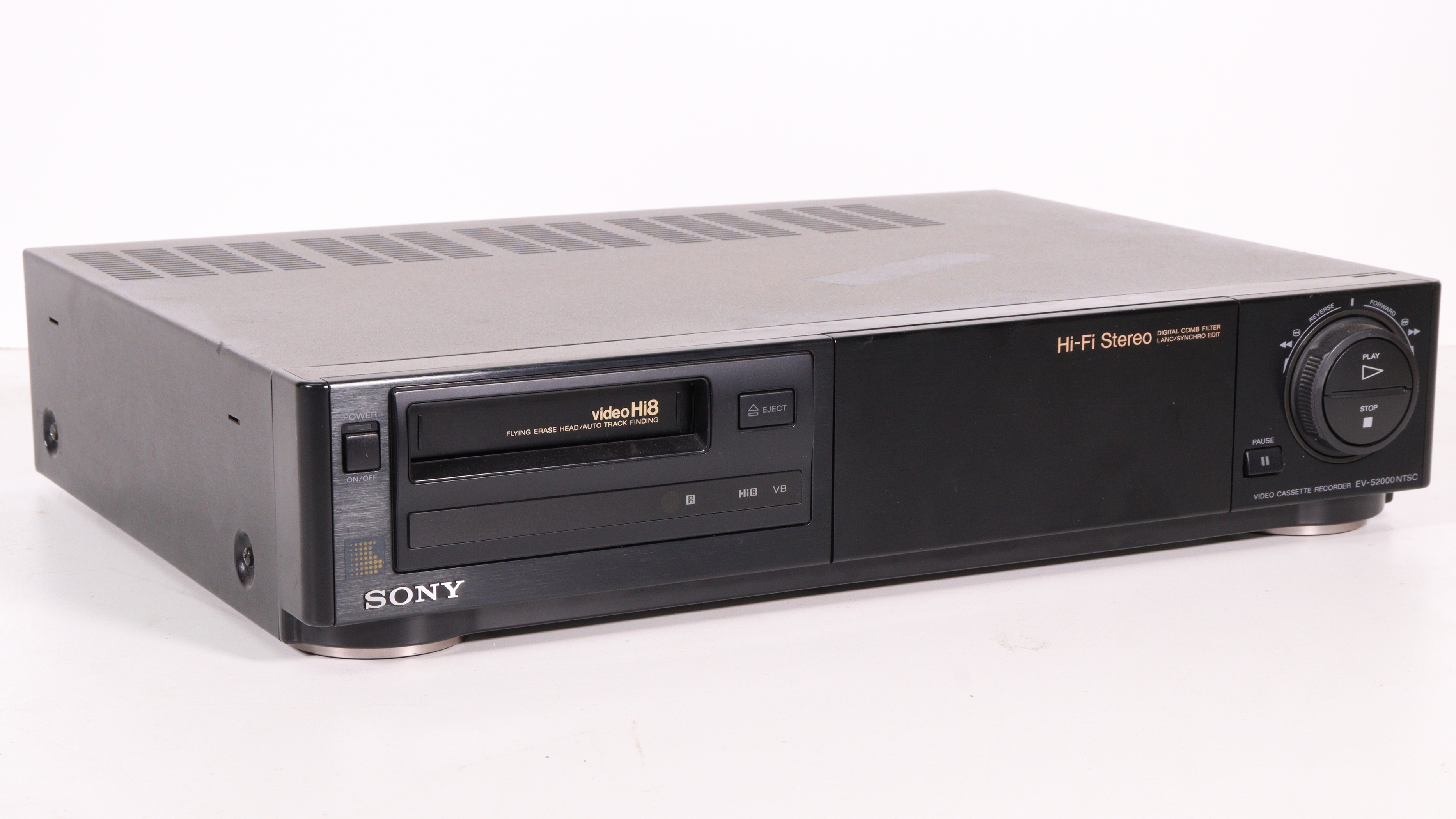 Sony EV-S2000 Hi8 VCR Video8 8mm Video Cassette Recorder NTSC (NO REMO ...
