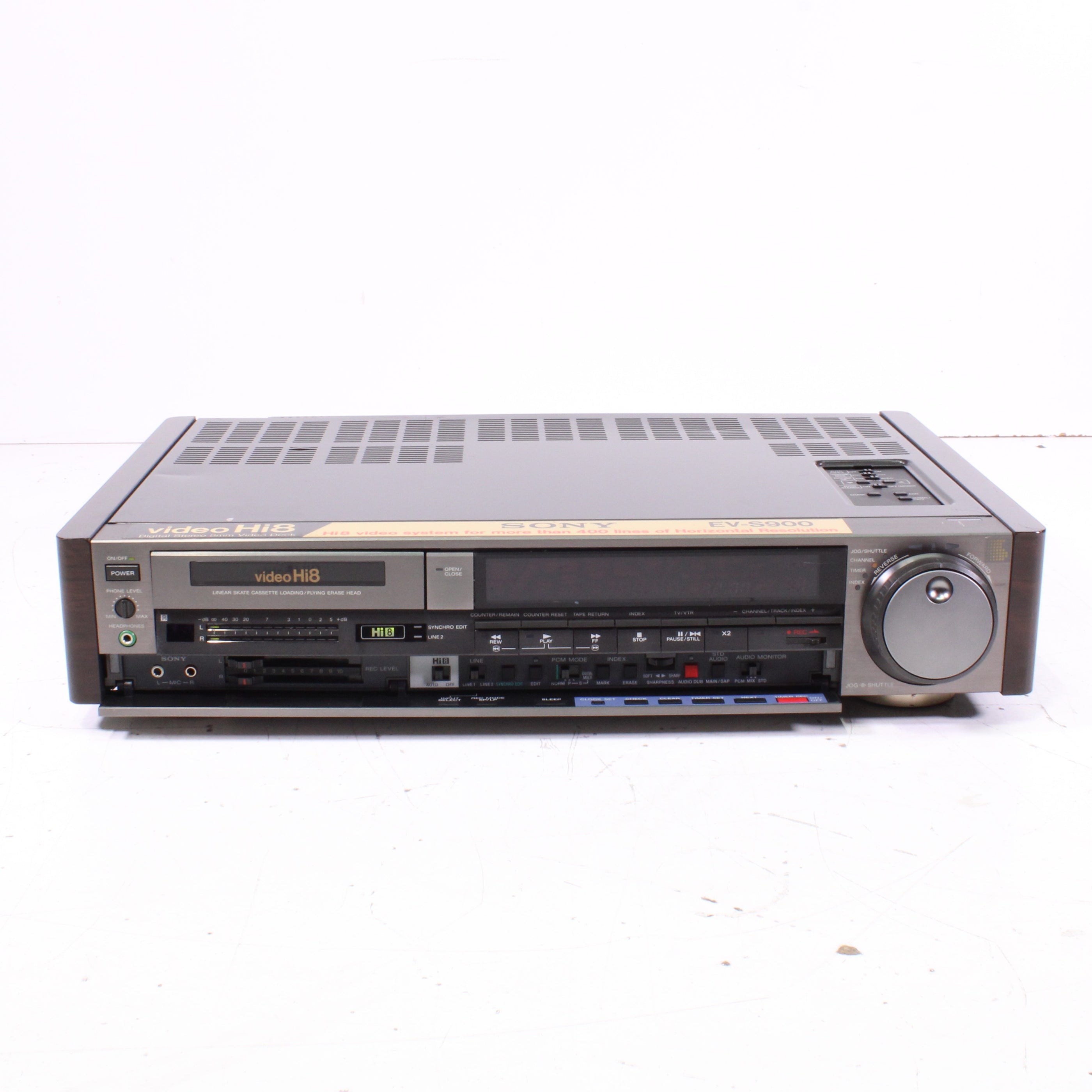 Sony EV-S900 S-Video Hi-Fi Stereo Video Cassette Recorder (1990-94 ...