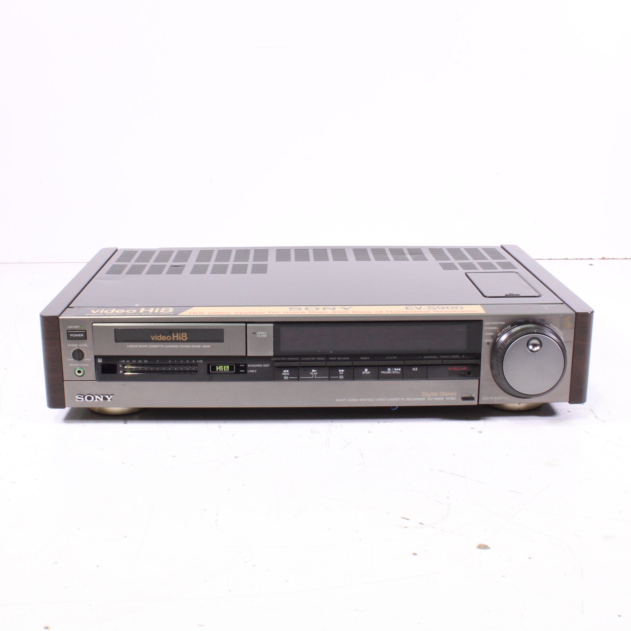 Sony EV-S900 S-Video Hi-Fi Stereo Video Cassette Recorder (1990-94 ...