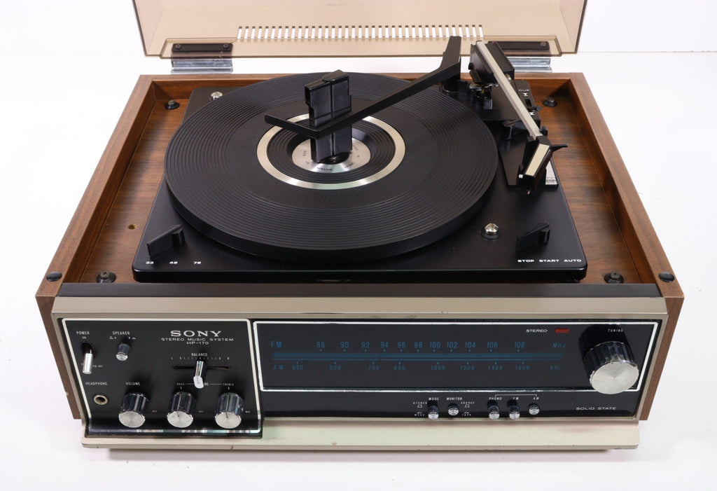 Sony HP-170 Stereo Music System Record Player