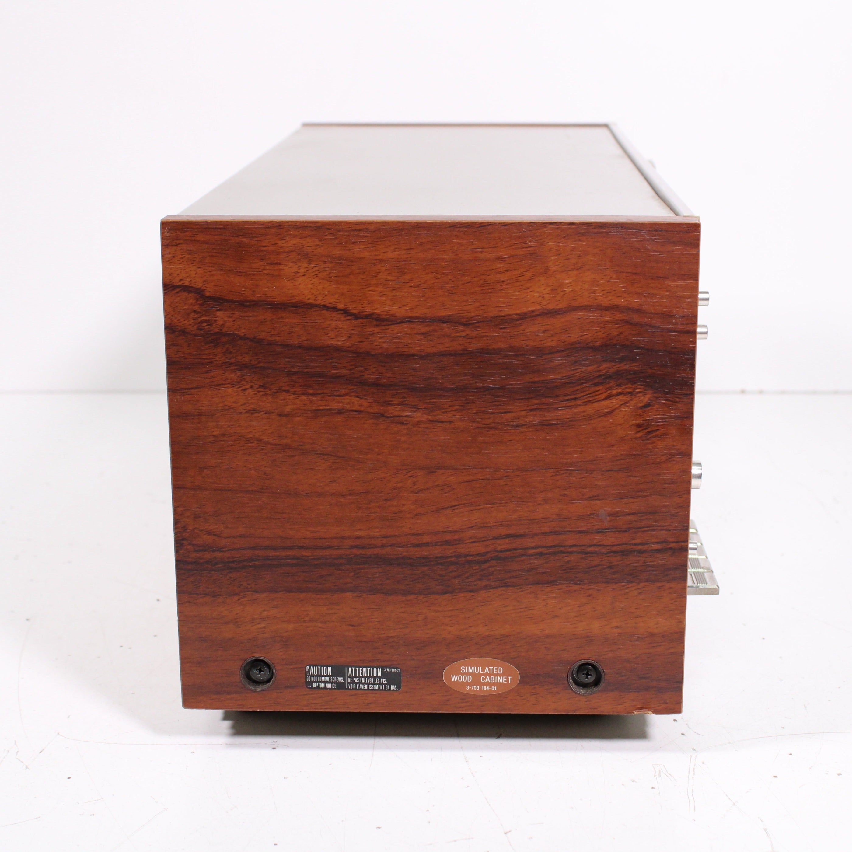 Sony HST-49 Single Stereo Cassette Receiver Music System Wooden Side P ...