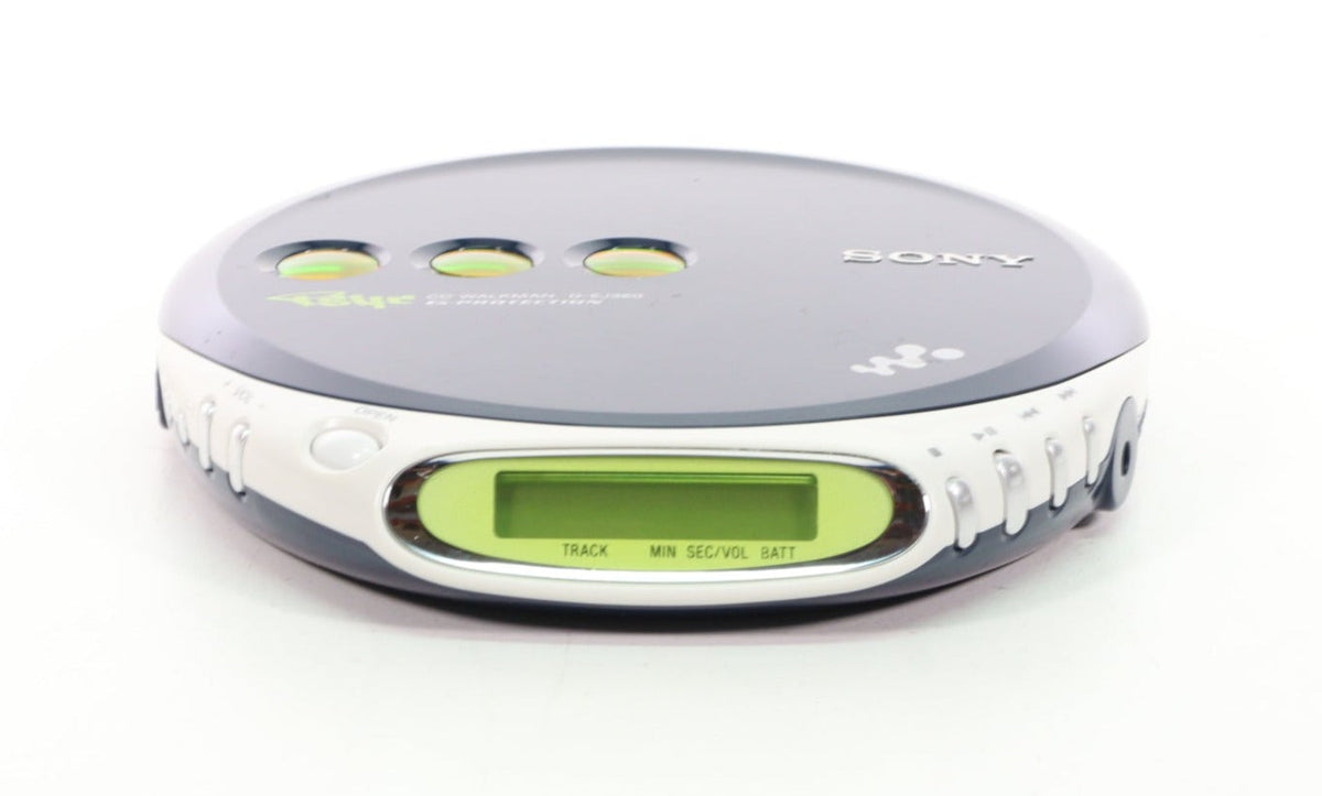 Sony Midnight Blue CD Walkman Player G-Protection PSYC CD-R/RW (D-EJ36 ...