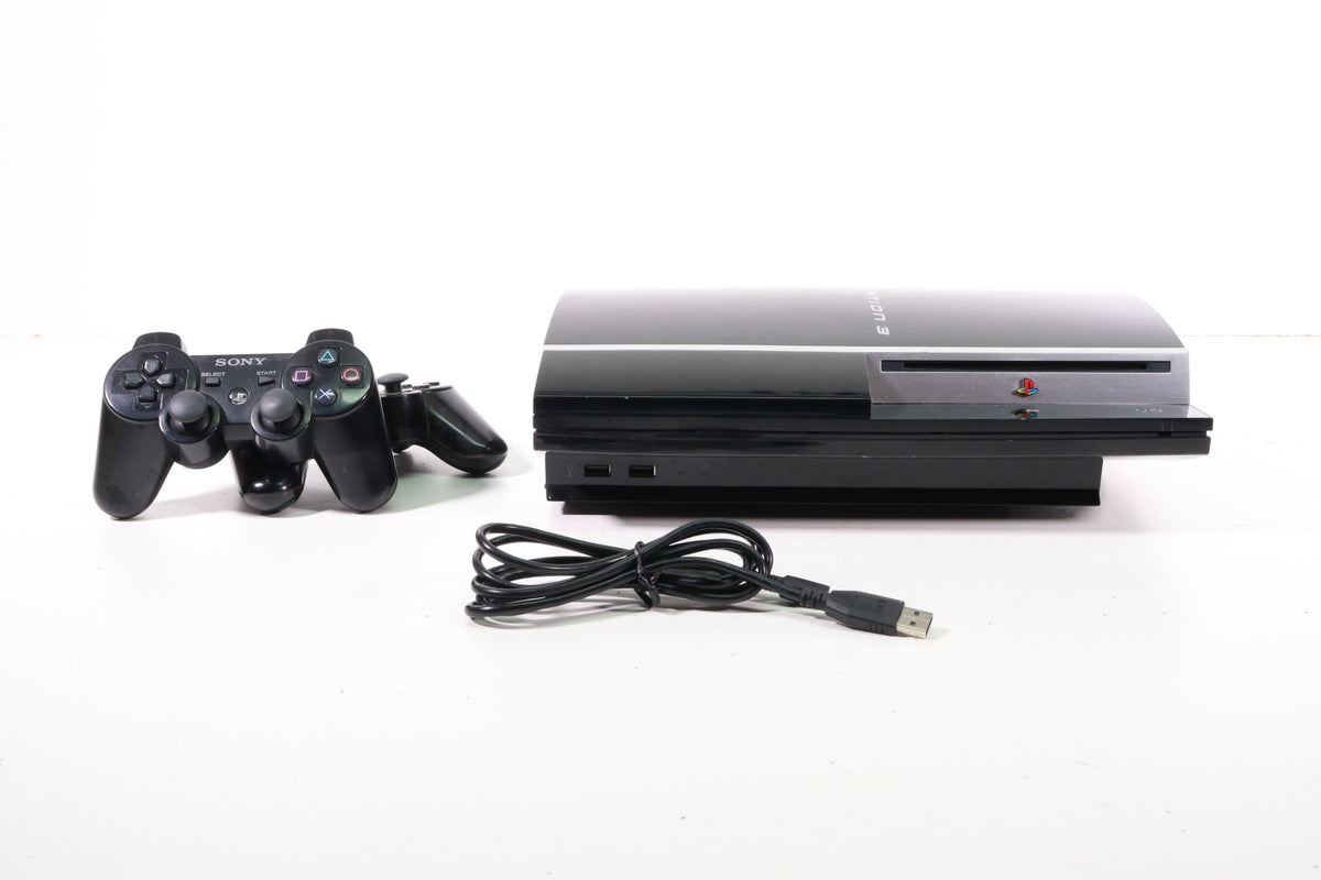 Sony PS3 PlayStation 3 CECHK01 Video Game Console with 2 Controllers ...