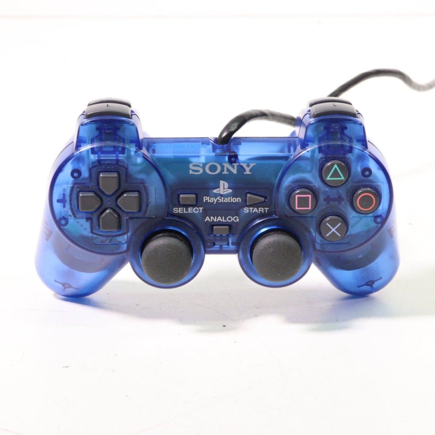 Sony PlayStation 2 DualShock 2 Analog Wired Controller (Black or Ocean ...