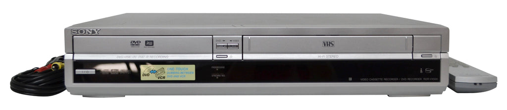 Sony RDR-VX500 VHS DVD Combo Player Recorder with 2-Way-Dubbing VHS to