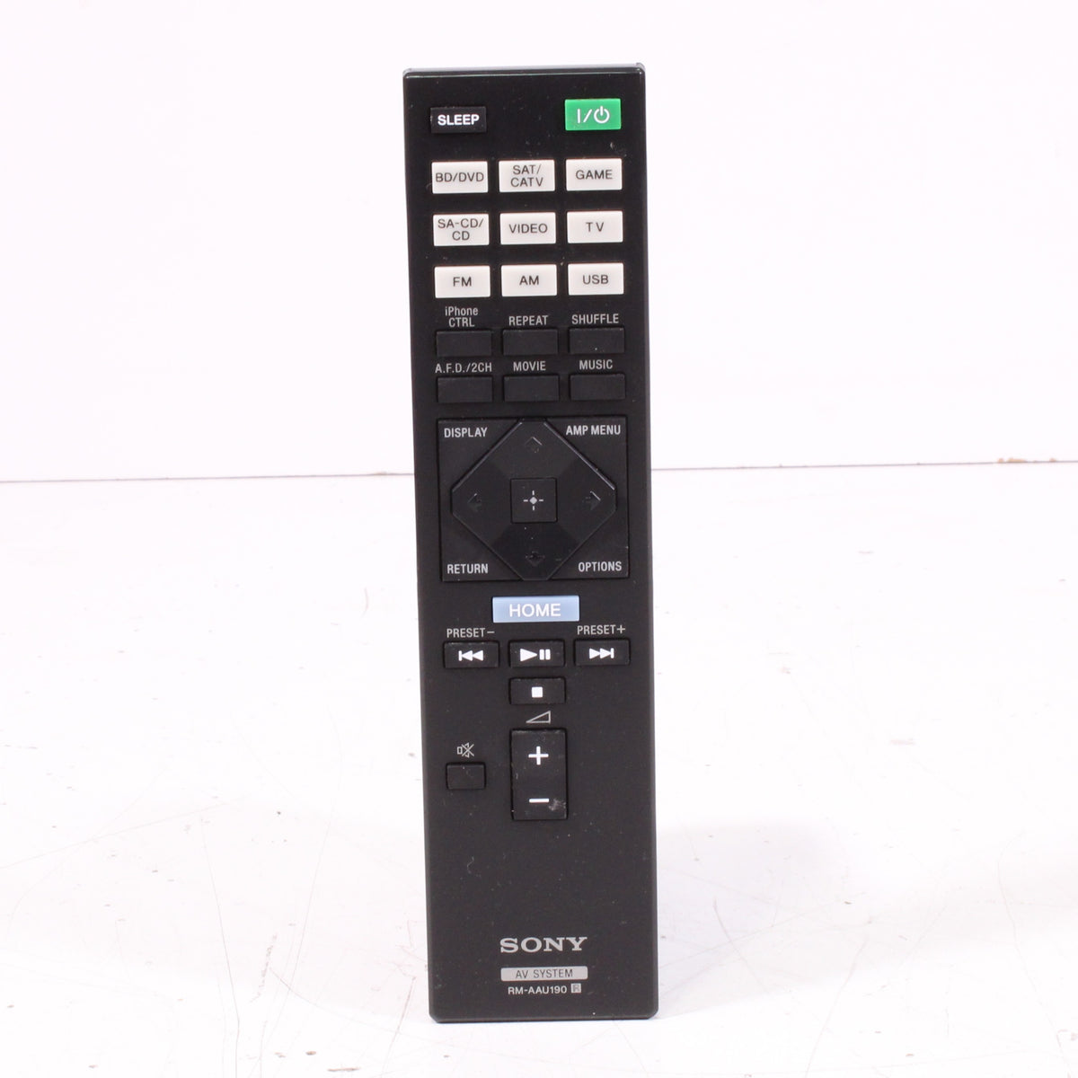 Sony RM-AAU190 Remote Control for AV Audio Video Receiver STR-DH550 an ...