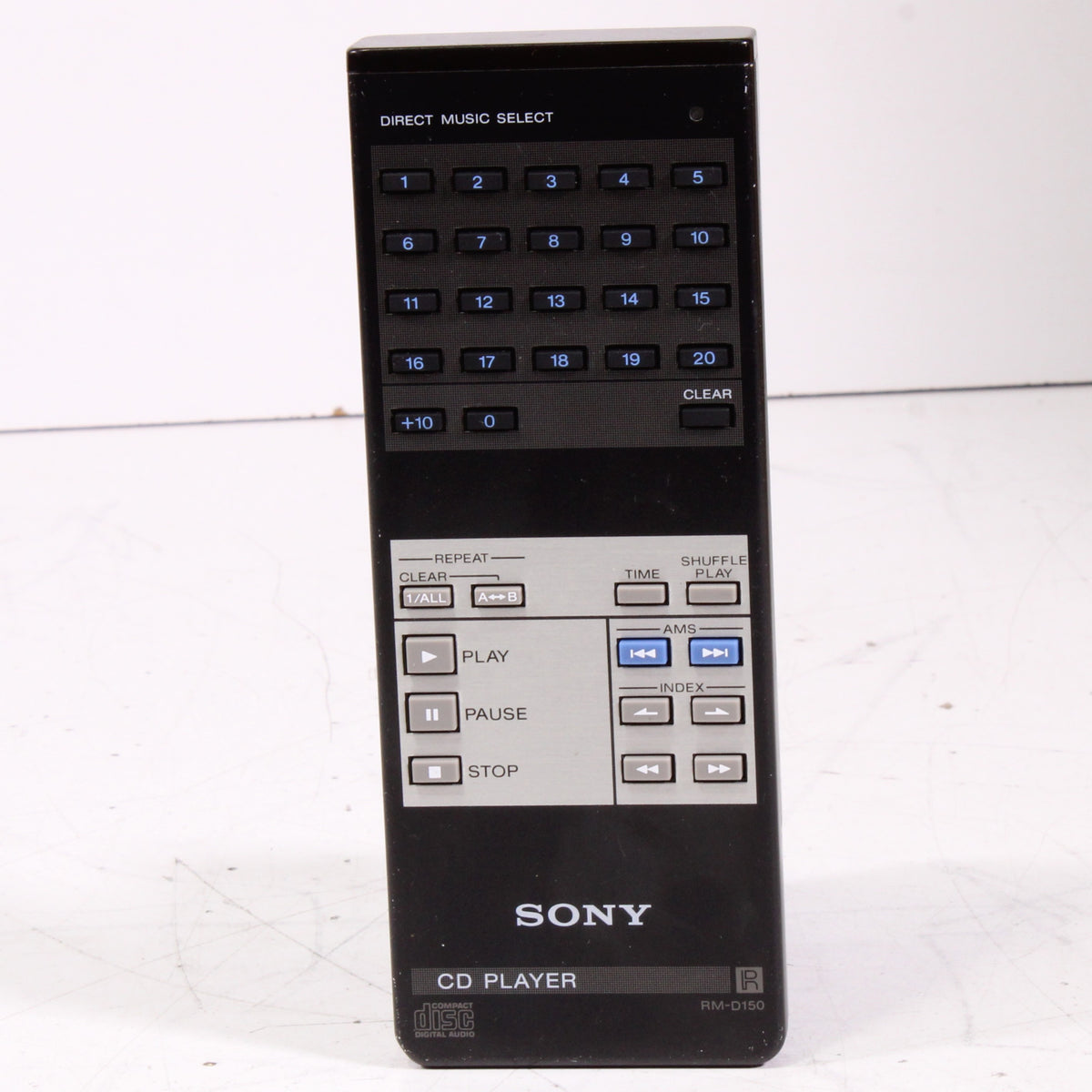 Sony RM-D150 Remote Control for CD Player — SpenCertified