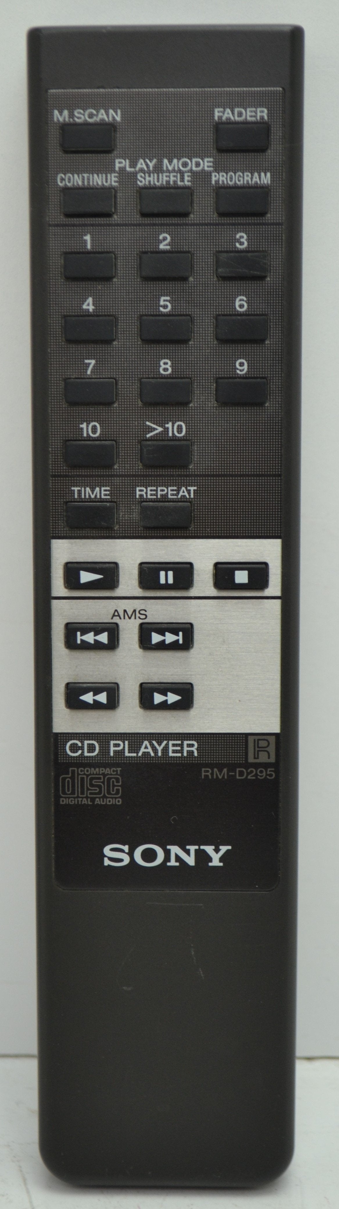 Sony RM-D295 Remote Control CDP-295 CDP-297 CDP-309 CDP-397 CDP-491 ...