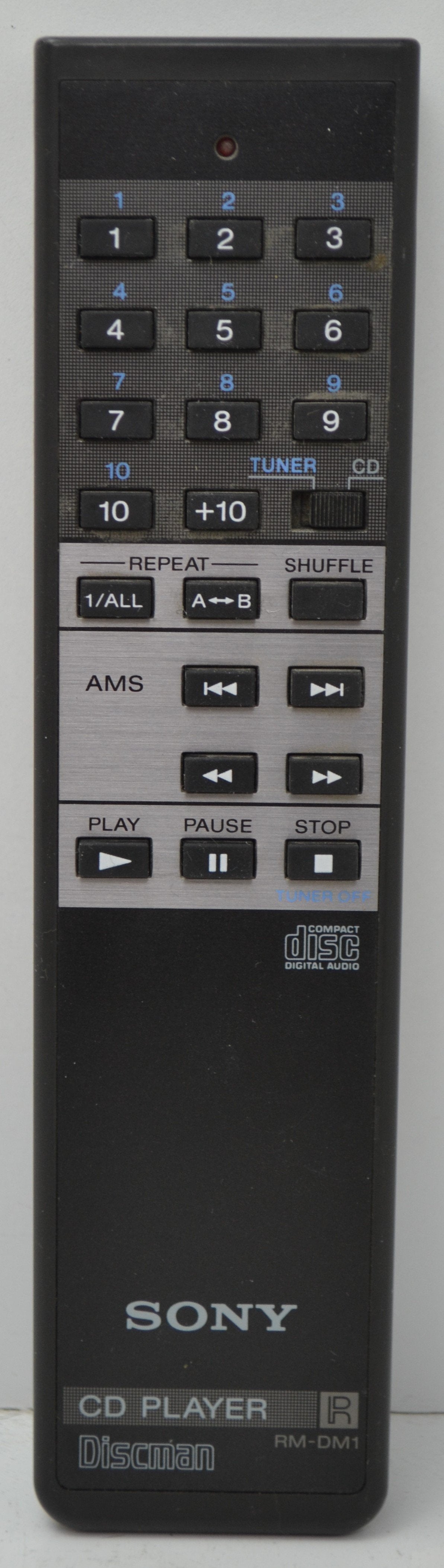 Sony RM-DM1 Remote Control for CD Player Discman D-66 D-T66 — SpenCertified