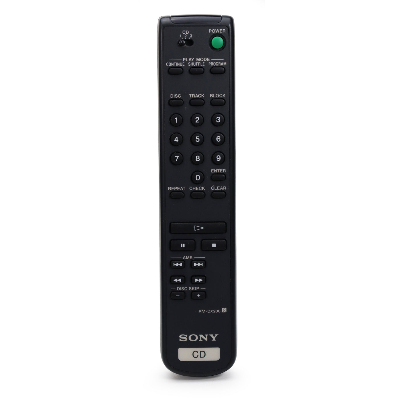 Sony RM-DX200 Remote Control for 200 Disc CD Player CDP-CX200 and More ...
