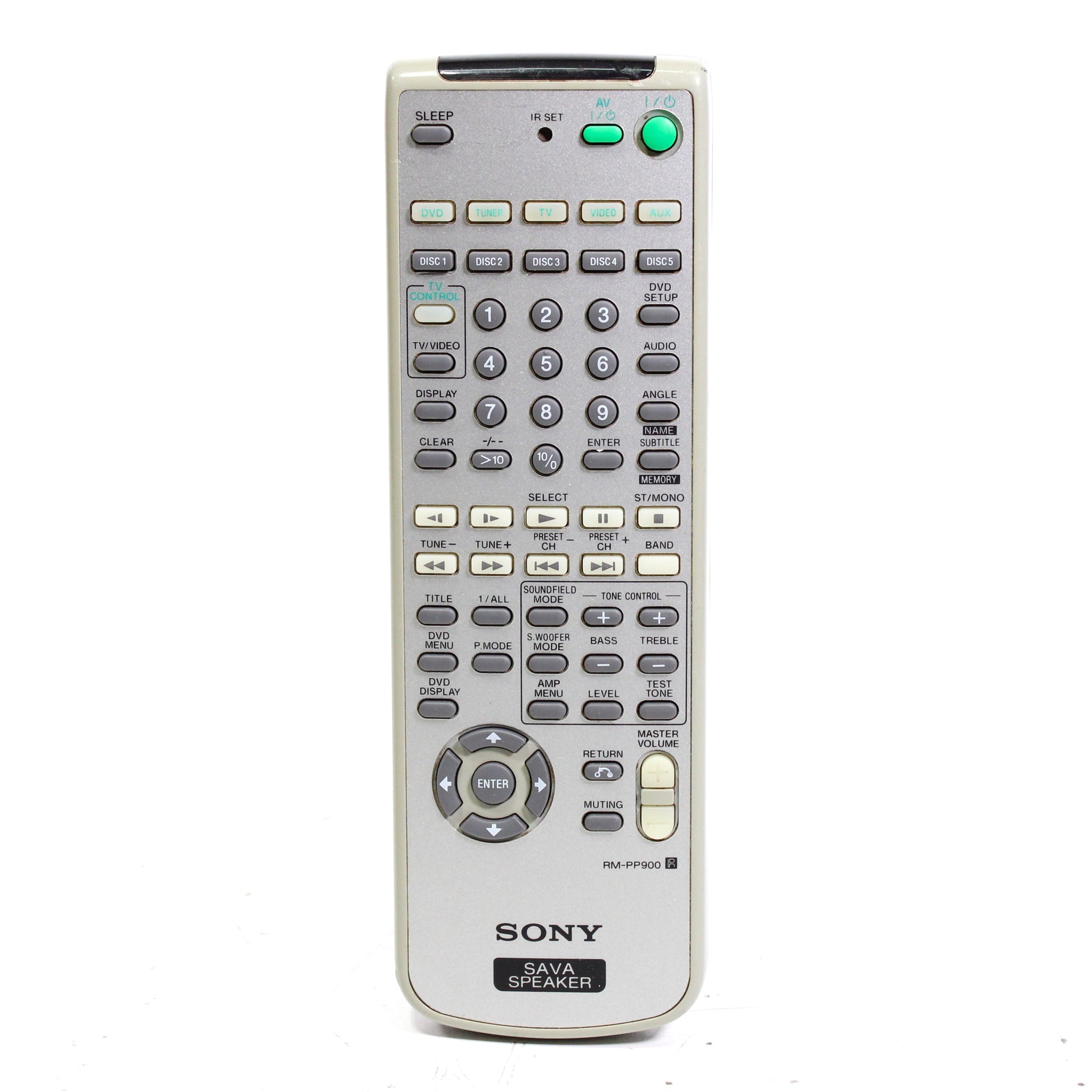 Sony RM-PP900 Remote Control for DVD Home Theater Active Speaker Syste ...