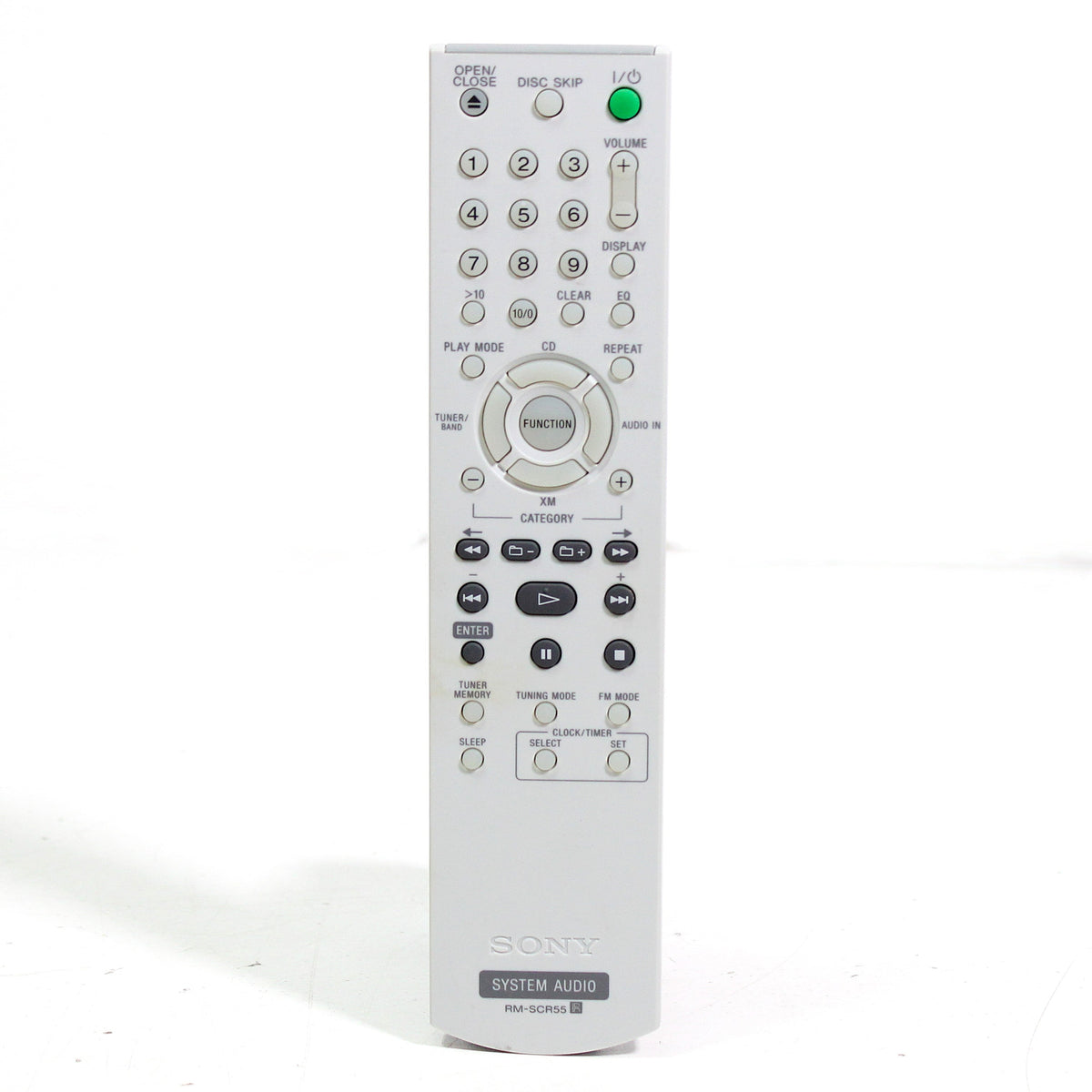 Sony RM-SCR55 Remote Control for 5-CD AM/FM Shelf System CMT-HPR99XM ...