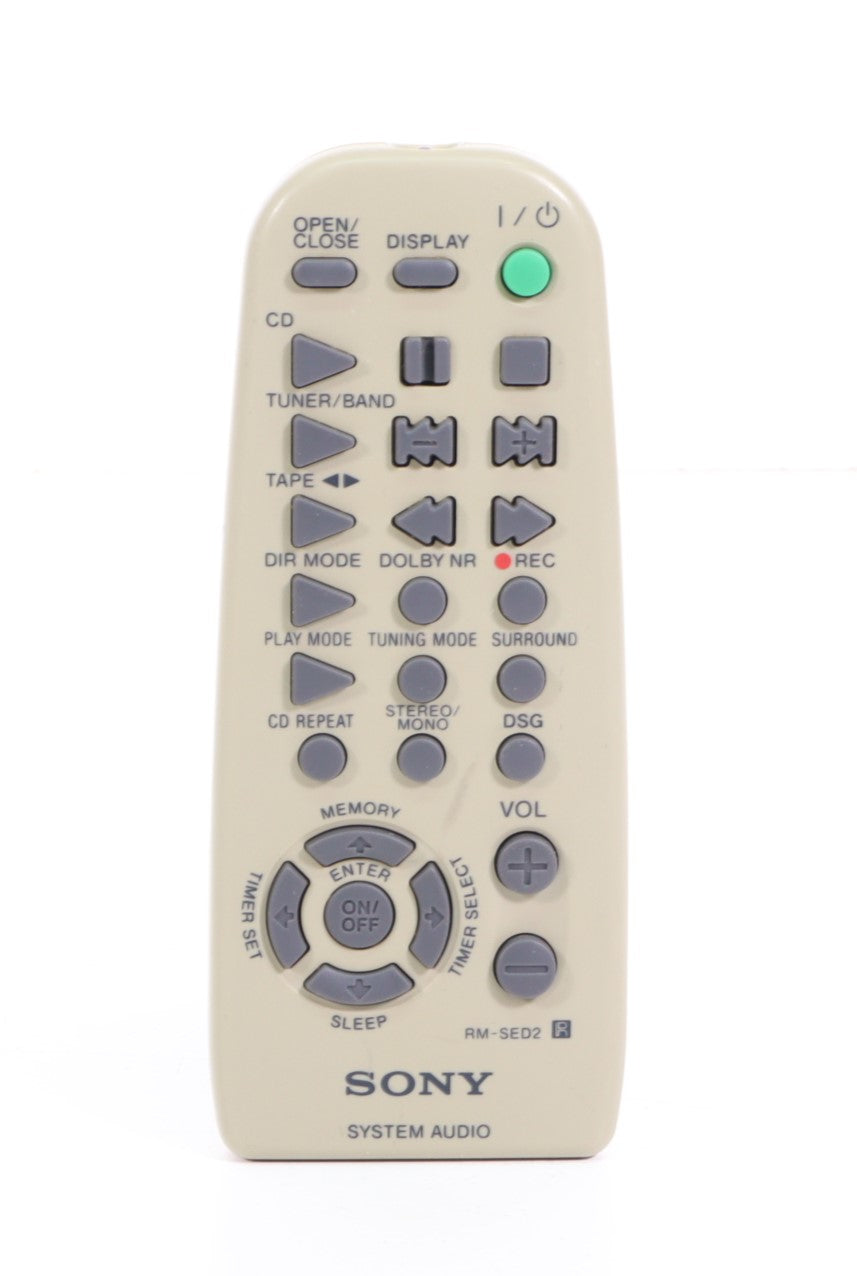 Sony RM-SED2 Remote Control for Micro Component System HCD-ED2 CMT-ED2 ...
