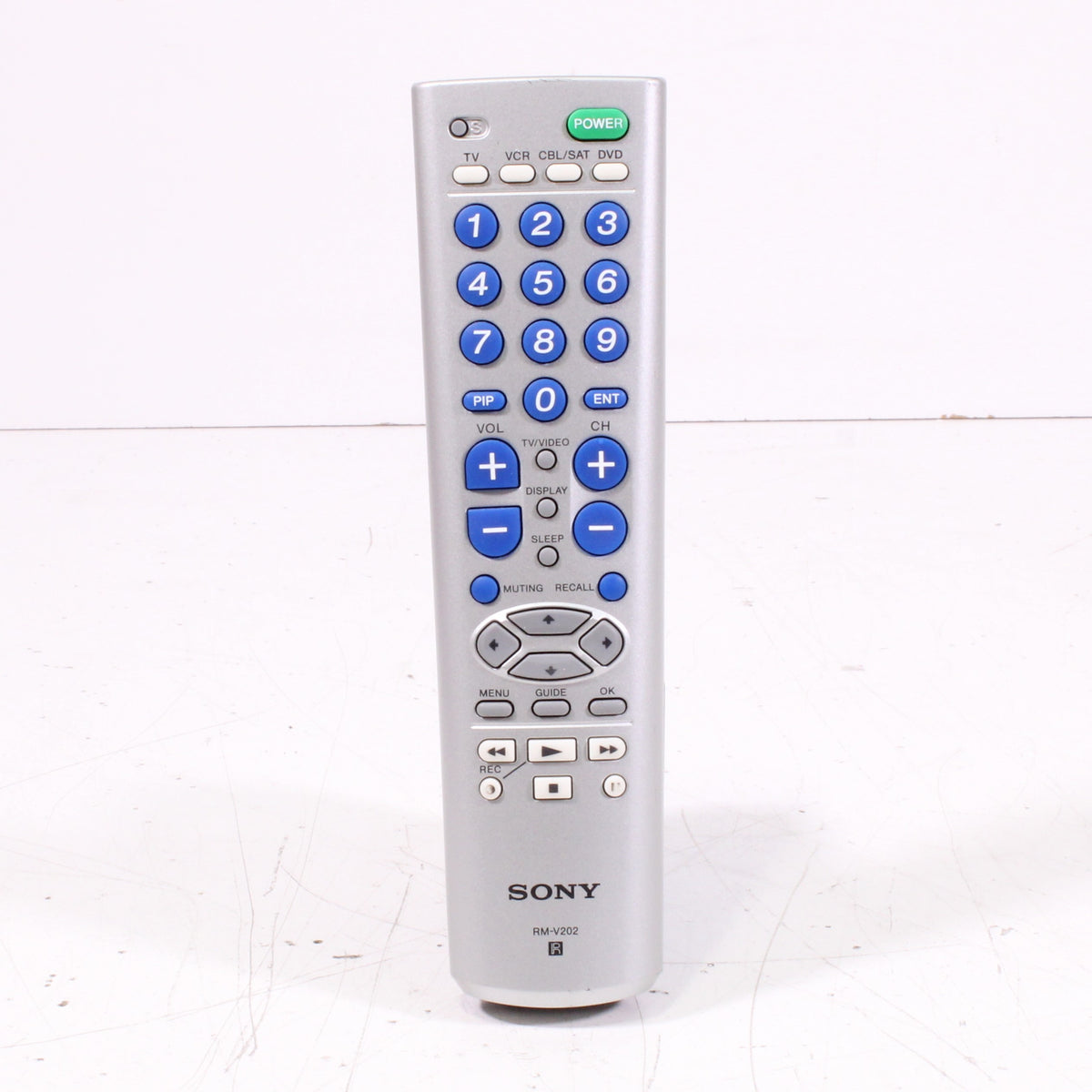 Sony RM-V202 4-in-1 Universal Remote Control for DVD/TV/VCR/SAT SATB2 ...