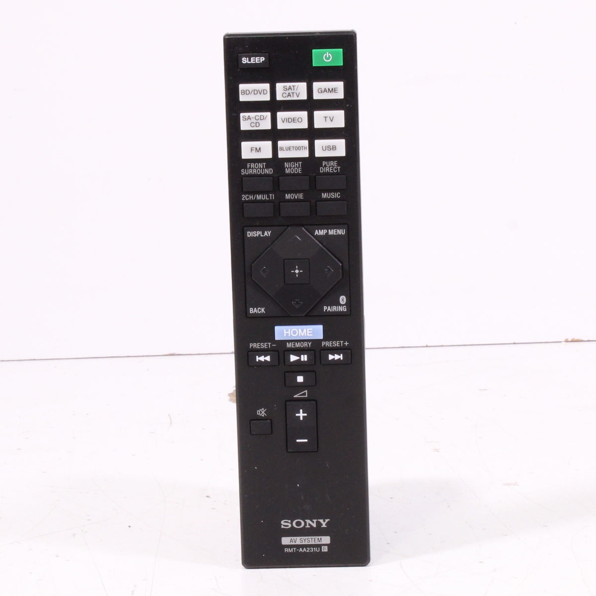 Sony RMT-AA231U Remote Control for Audio/Video Receiver STR-DH770 ...