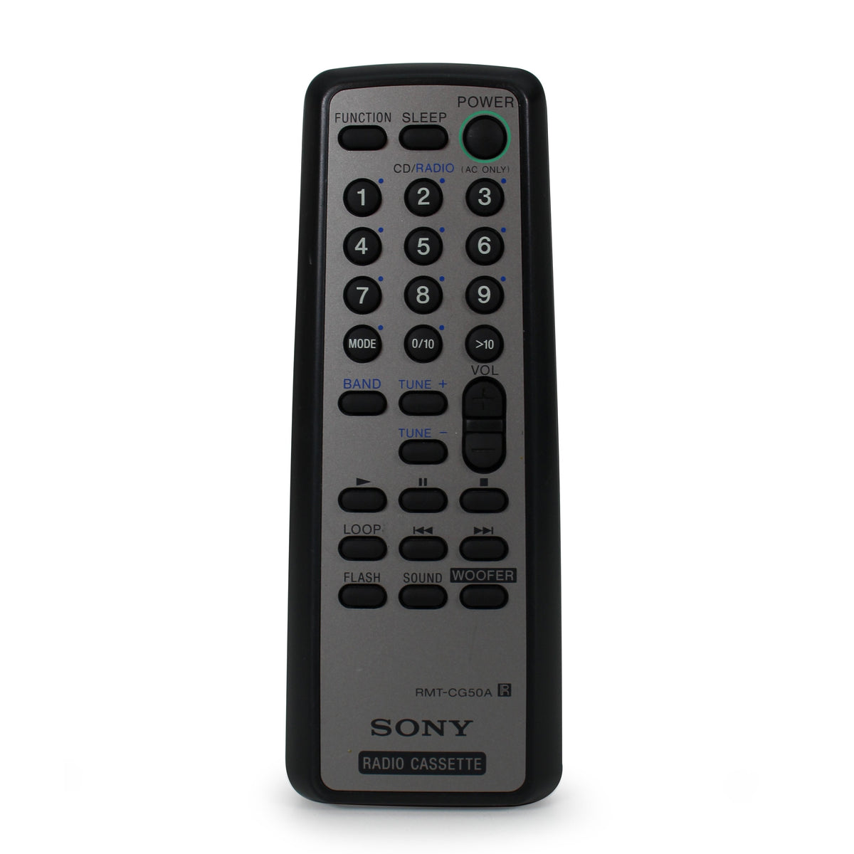 Sony RMT-CG50A Remote Control for CD Radio Cassette Boombox CFD-G30 CF ...