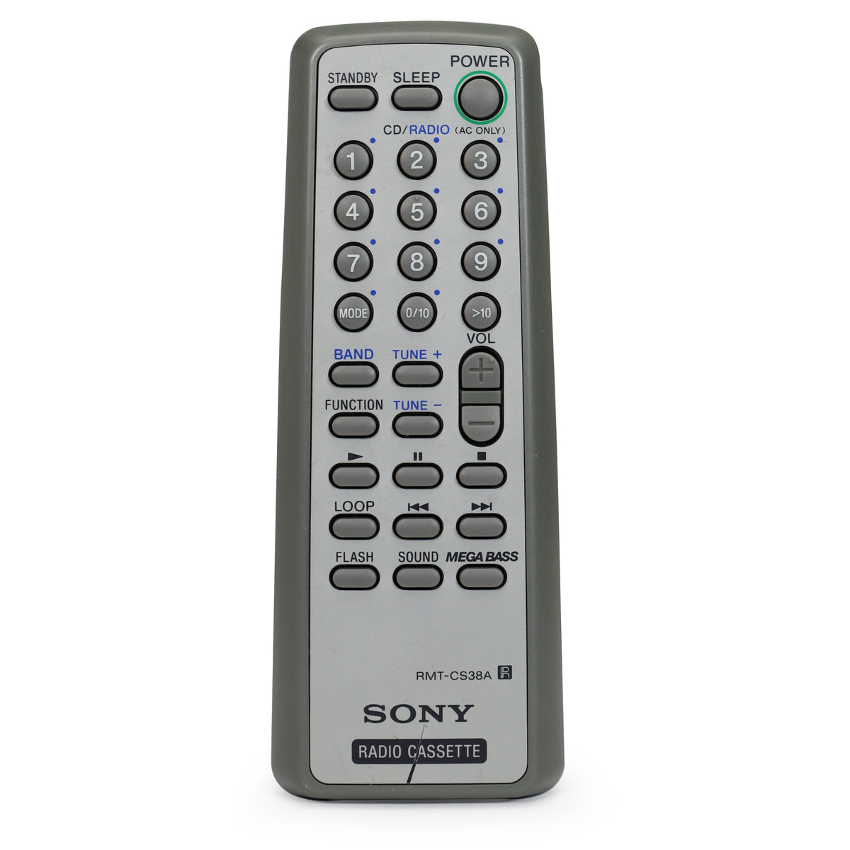 Sony RMT-CS38A Remote Control for CD Player CFDS38 and CFDS39 ...