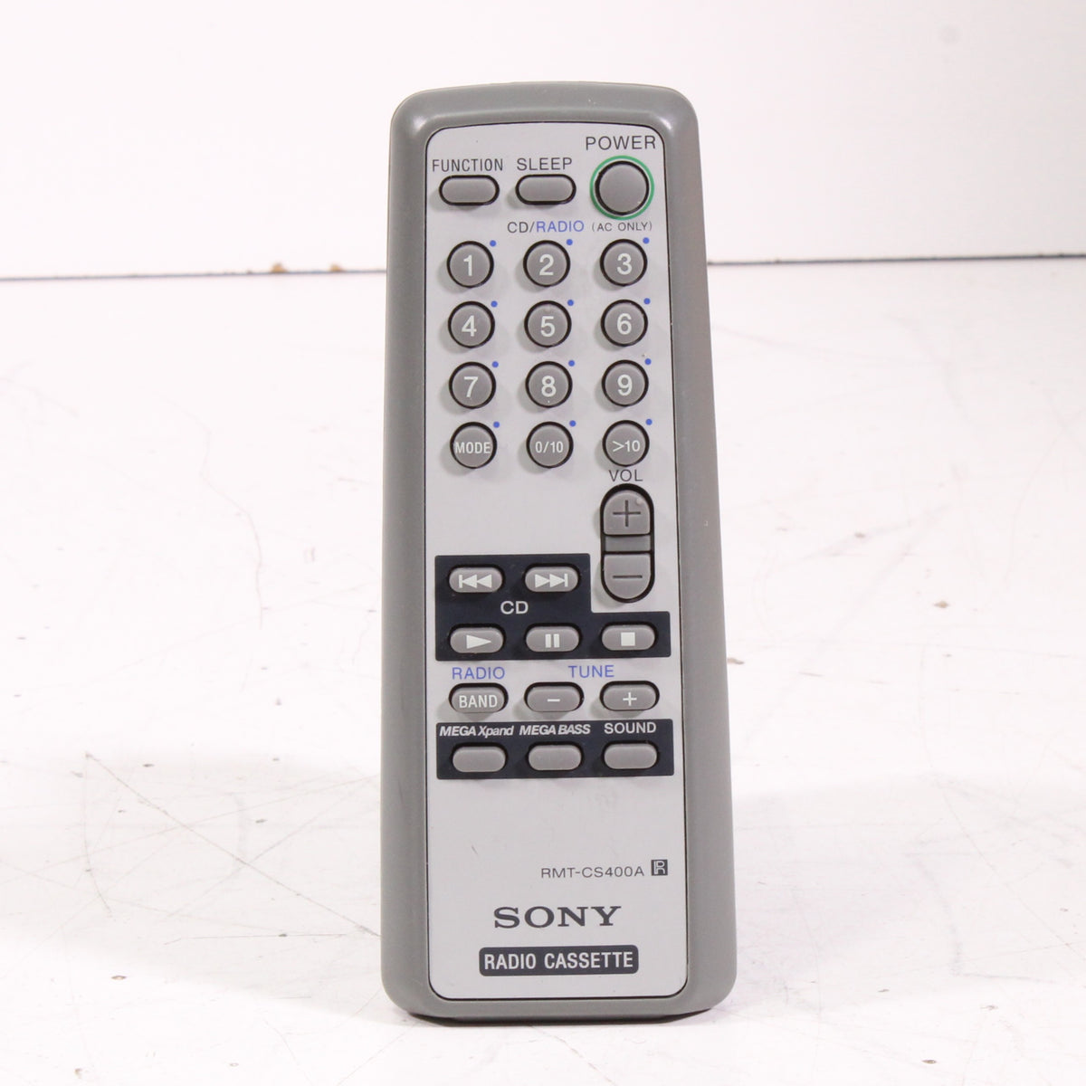 Sony RMT-CS400A Remote Control for CD Radio CFD-S550 — SpenCertified
