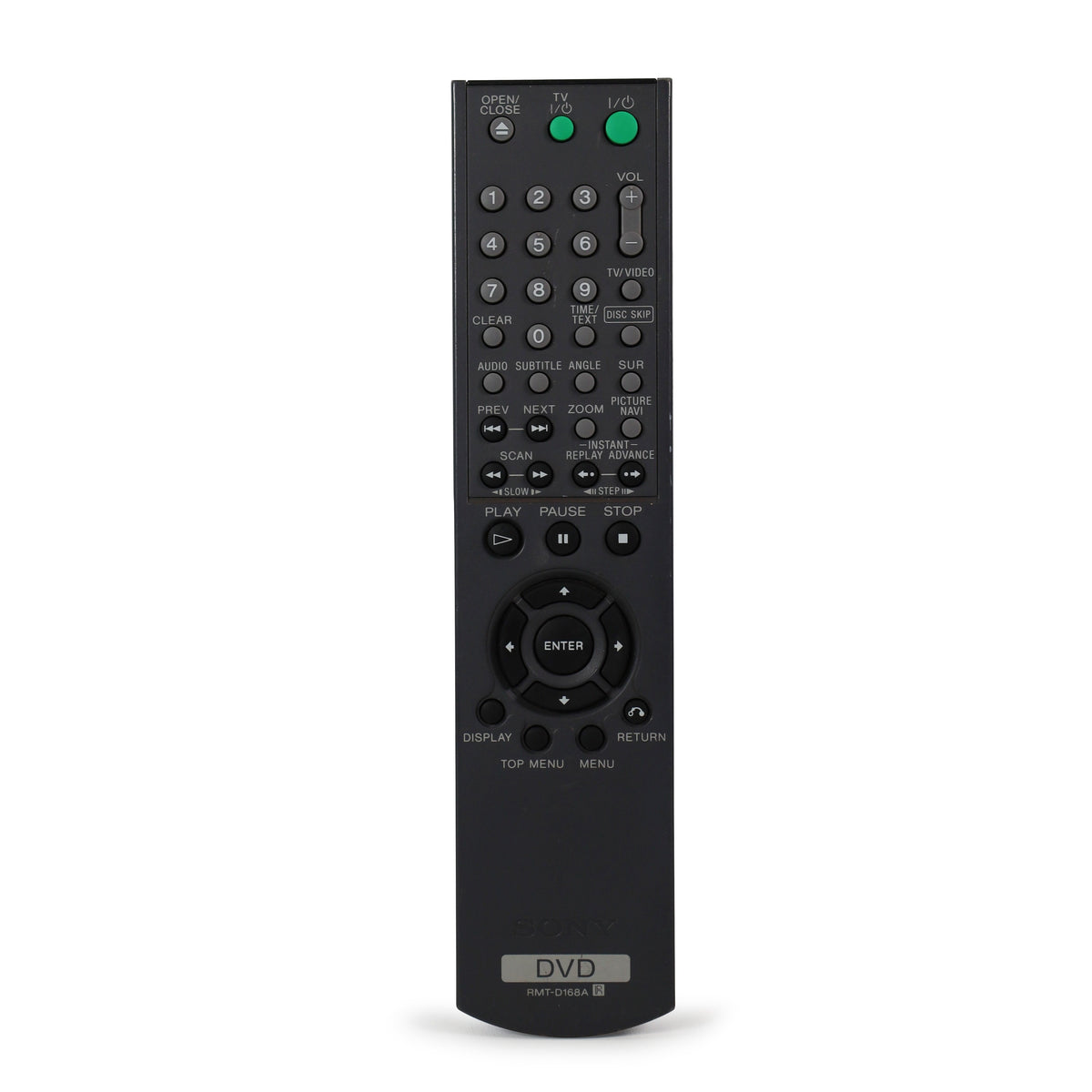 Sony RMT-D168A Remote Control for 5-Disc DVD Changer DVP-NC675P ...