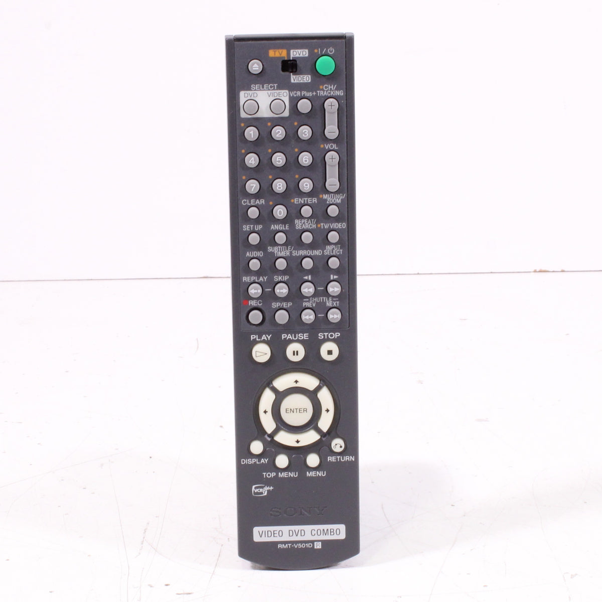 Sony RMT-V501D Remote Control for TV/DVD/VCR SLV-D550P — SpenCertified