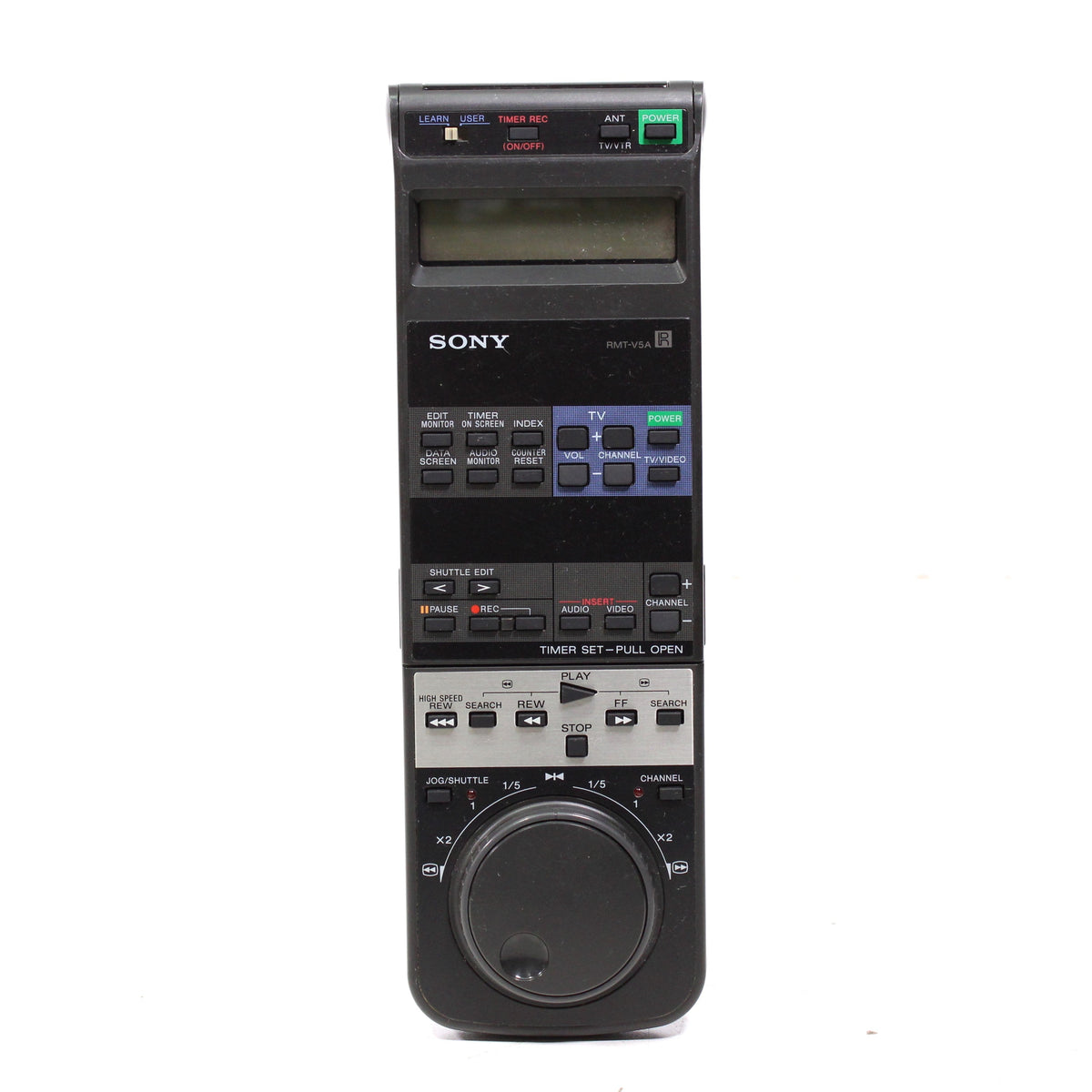 Sony RMT-V5A Remote Control for SVHS S-Video VCR SLV-R5UC and More ...