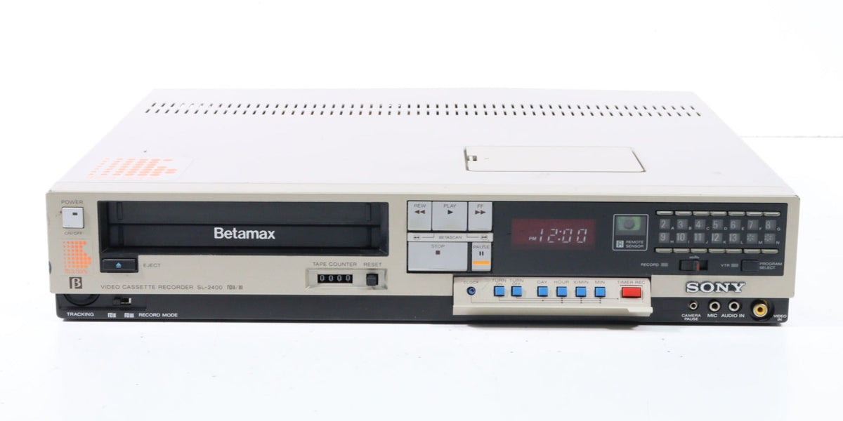 Sony SL-2400 Betamax VTR Video Tape Recorder and Player System ...