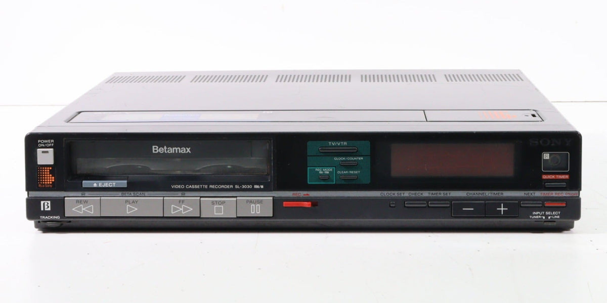 Sony SL-3030 Betamax VTR Video Tape Recorder and Player System ...