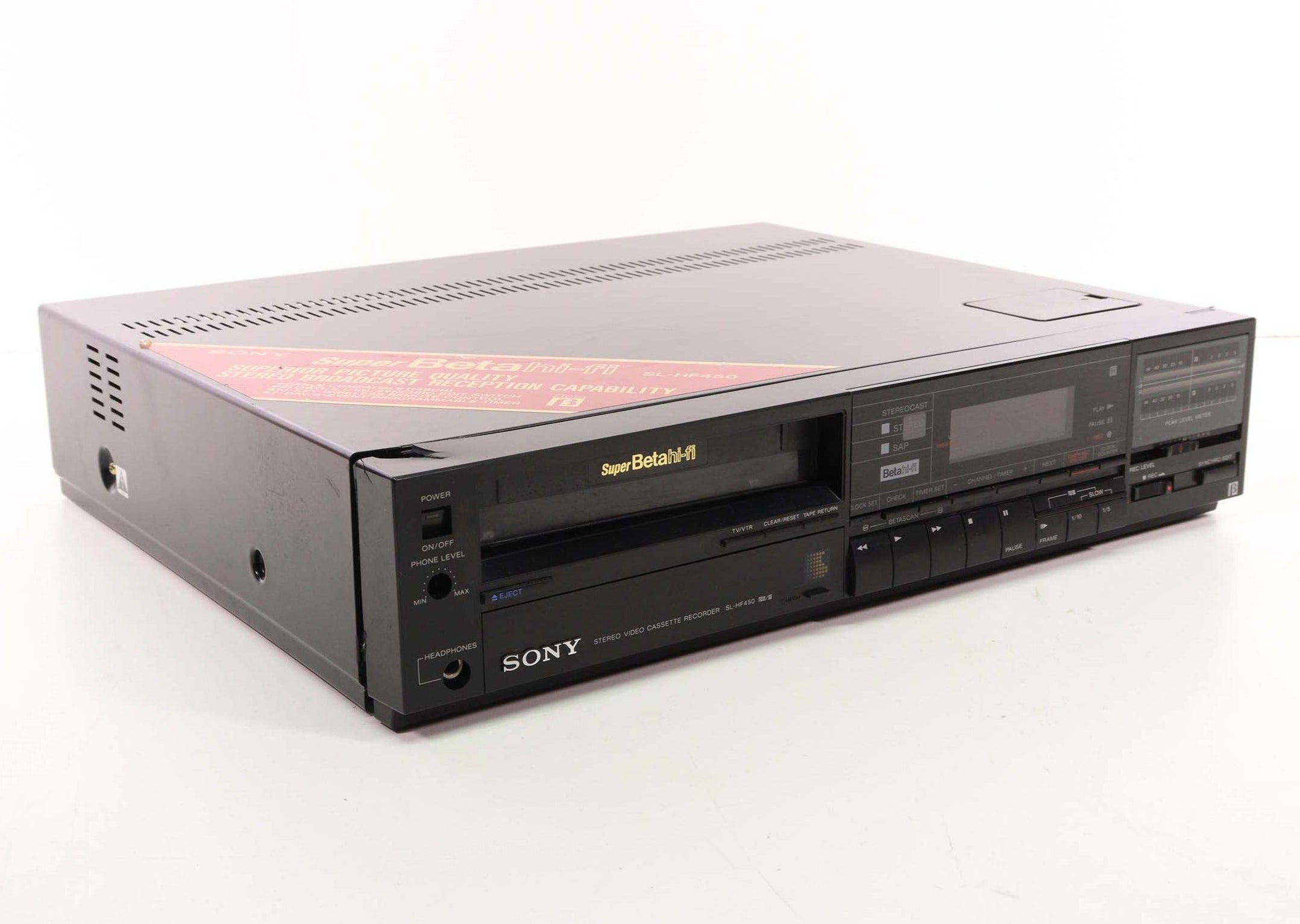 Sony SL-HF450 Betamax VTR Video Tape Recorder and Player System ...