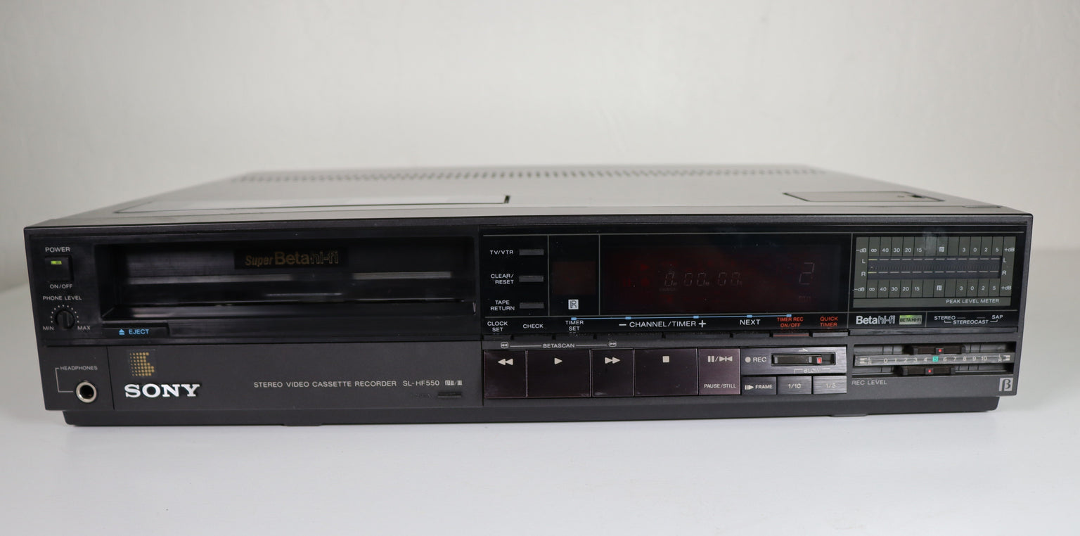 Vintage Betamax Machines for Sale — SpenCertified