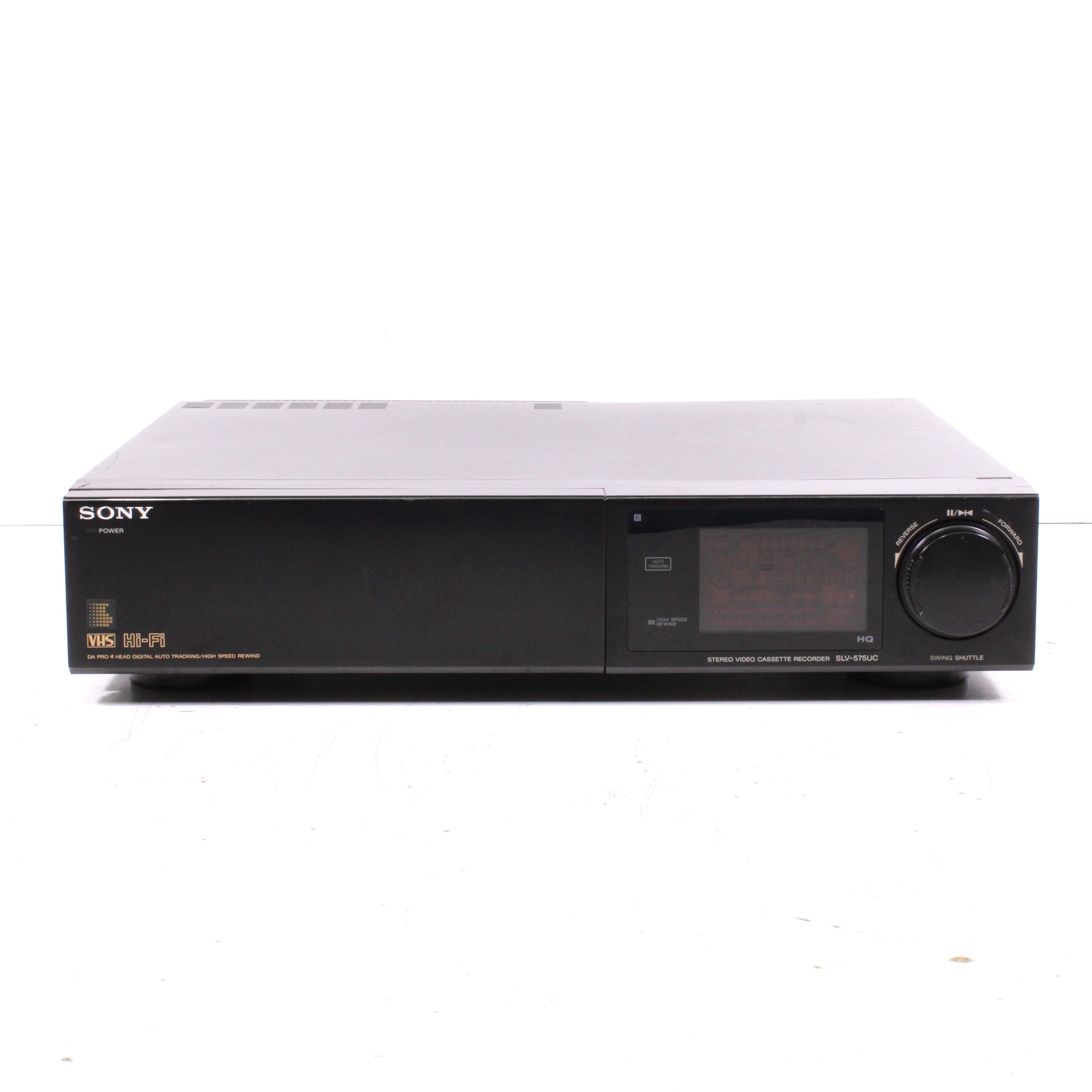 Sony SLV-575UC High-Quality 4-Head Hi-Fi Stereo Video Cassette Recorde ...