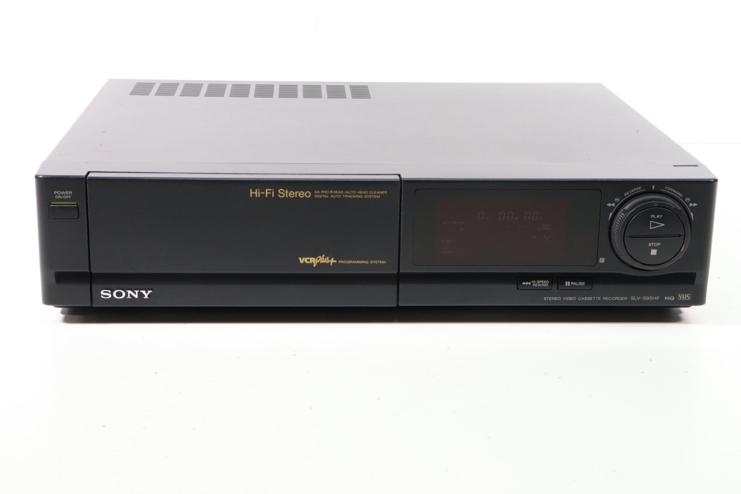 Sony SLV-595HF Stereo VCR VHS Player Made in Japan — SpenCertified