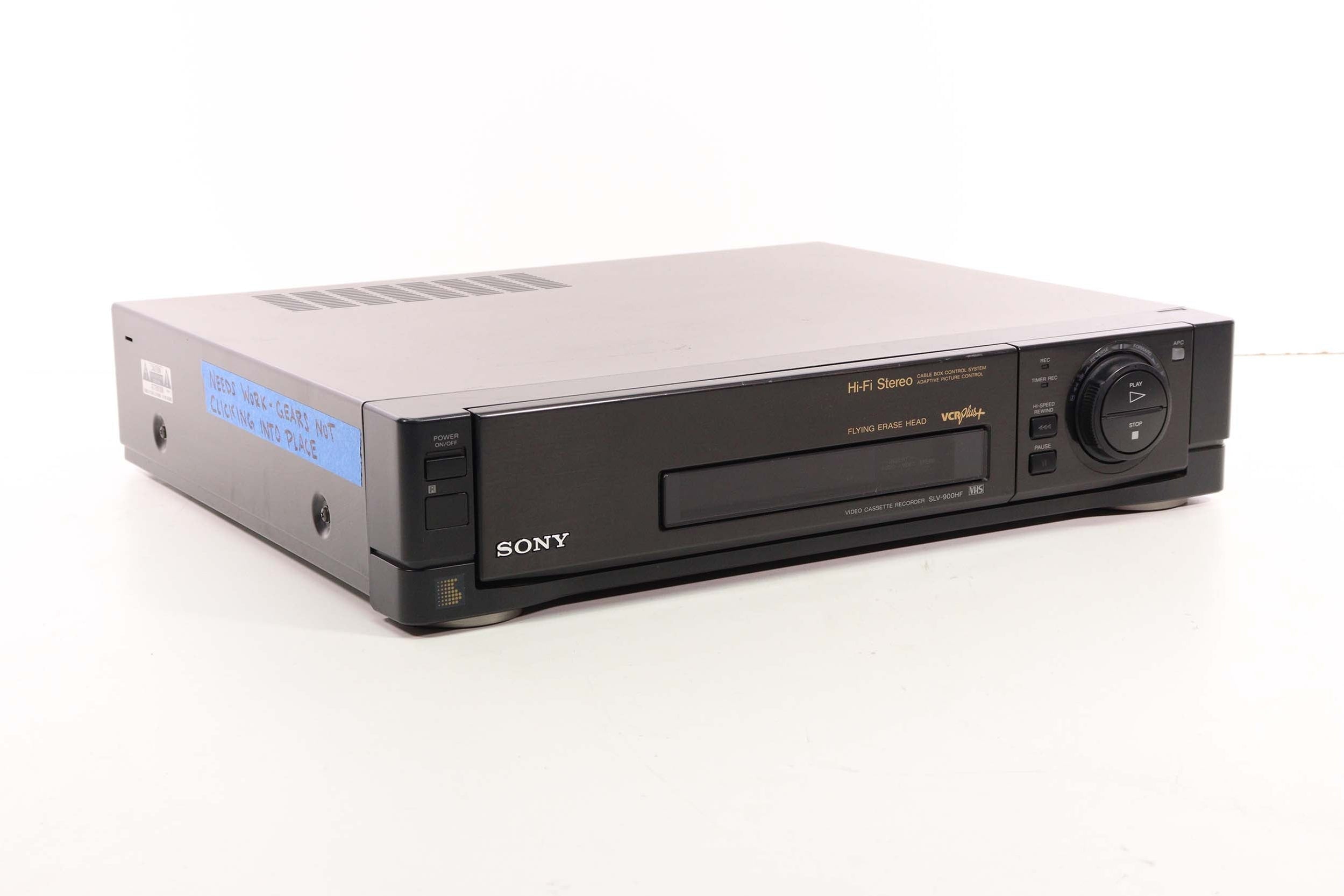 Sony SLV-900HF High-Quality VCR Video Cassette Recorder VHS Player ...
