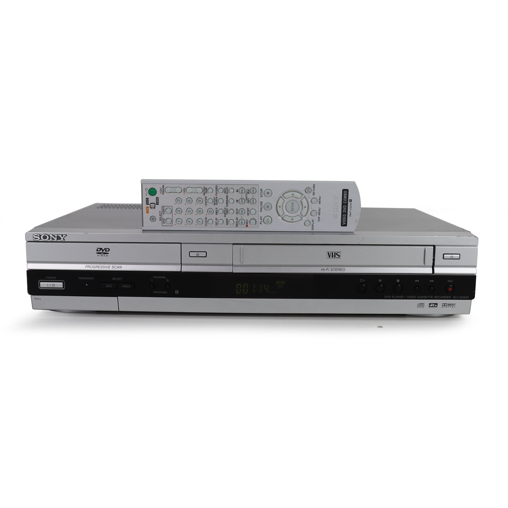 Sony SLV-D261P DVD VCR Combo Player Home Stereo Deck — SpenCertified