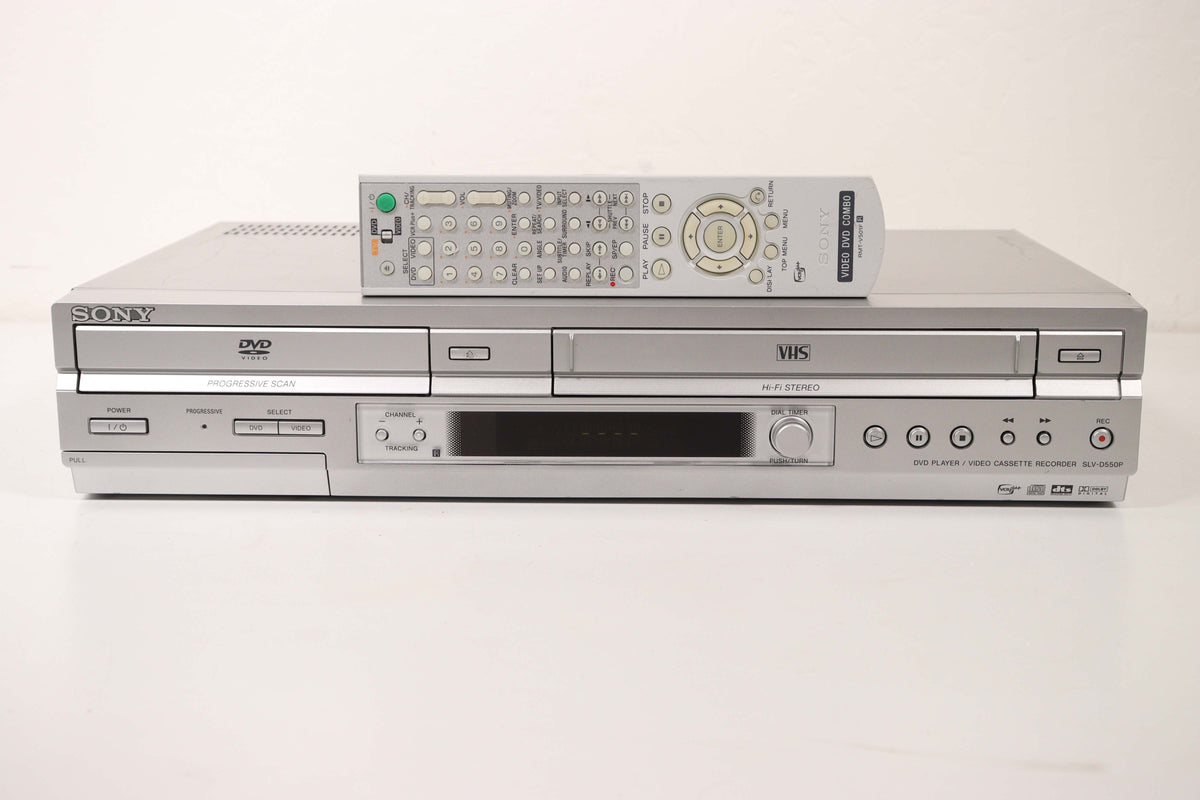 Sony SLV-D550P DVD VHS Combo Player — SpenCertified