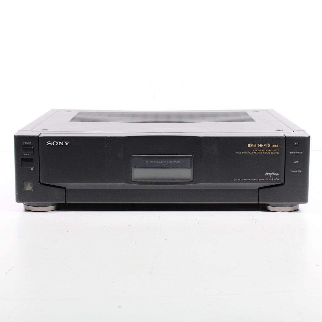 Sony SLV-R1000 High-Quality S-VHS Hi-Fi Stereo VCR Video Cassette Reco