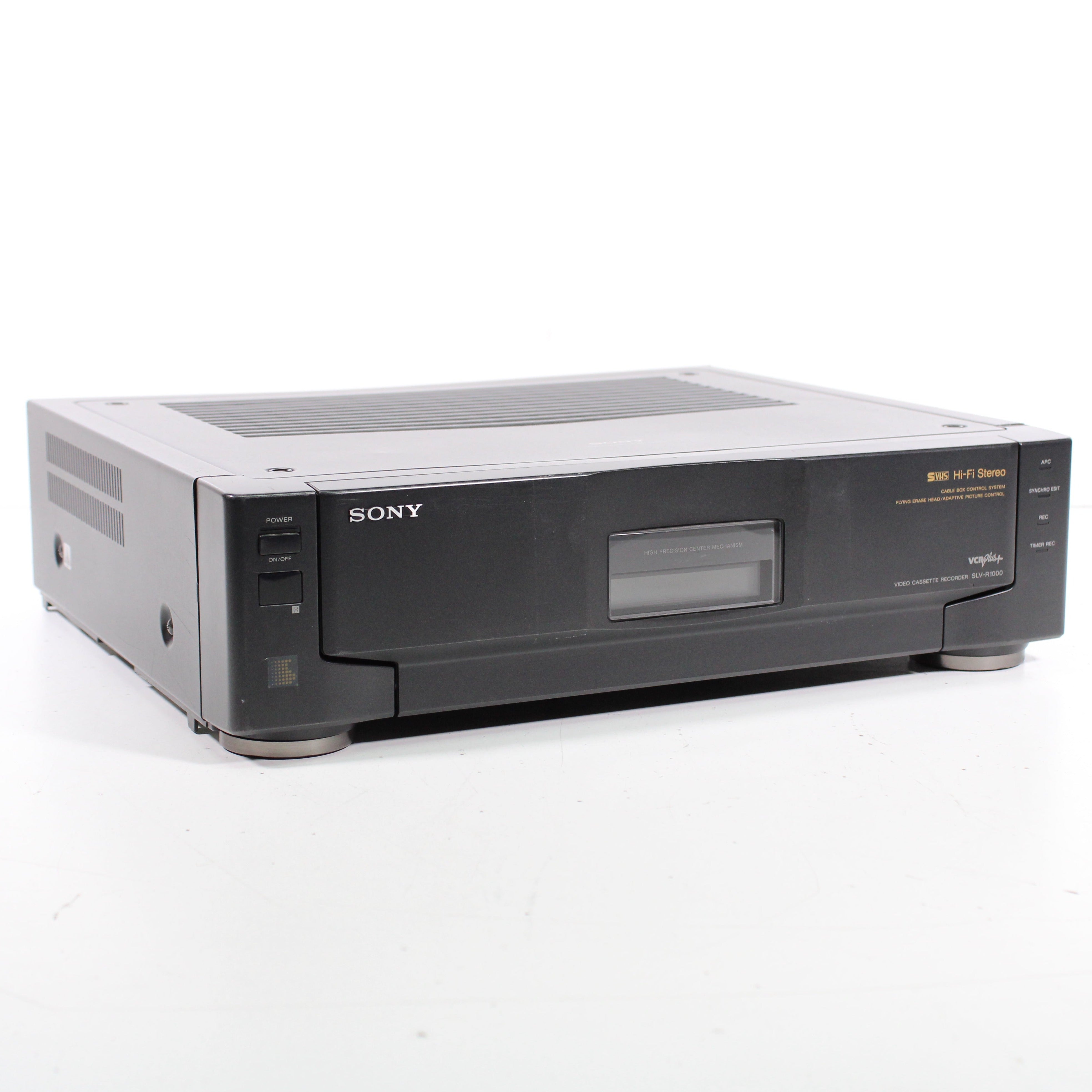 Sony SLV-R1000 High-Quality S-VHS Hi-Fi Stereo VCR Video Cassette Reco