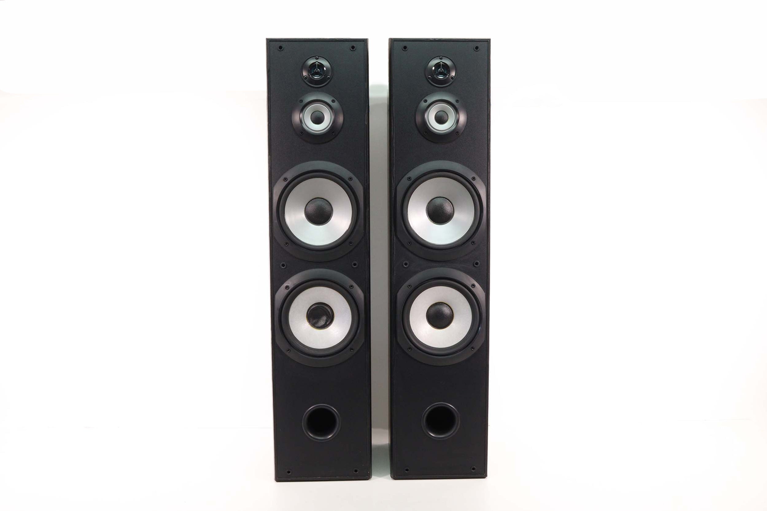 Sony SS-F7000P Stereo Speaker Towers Tall Black — SpenCertified