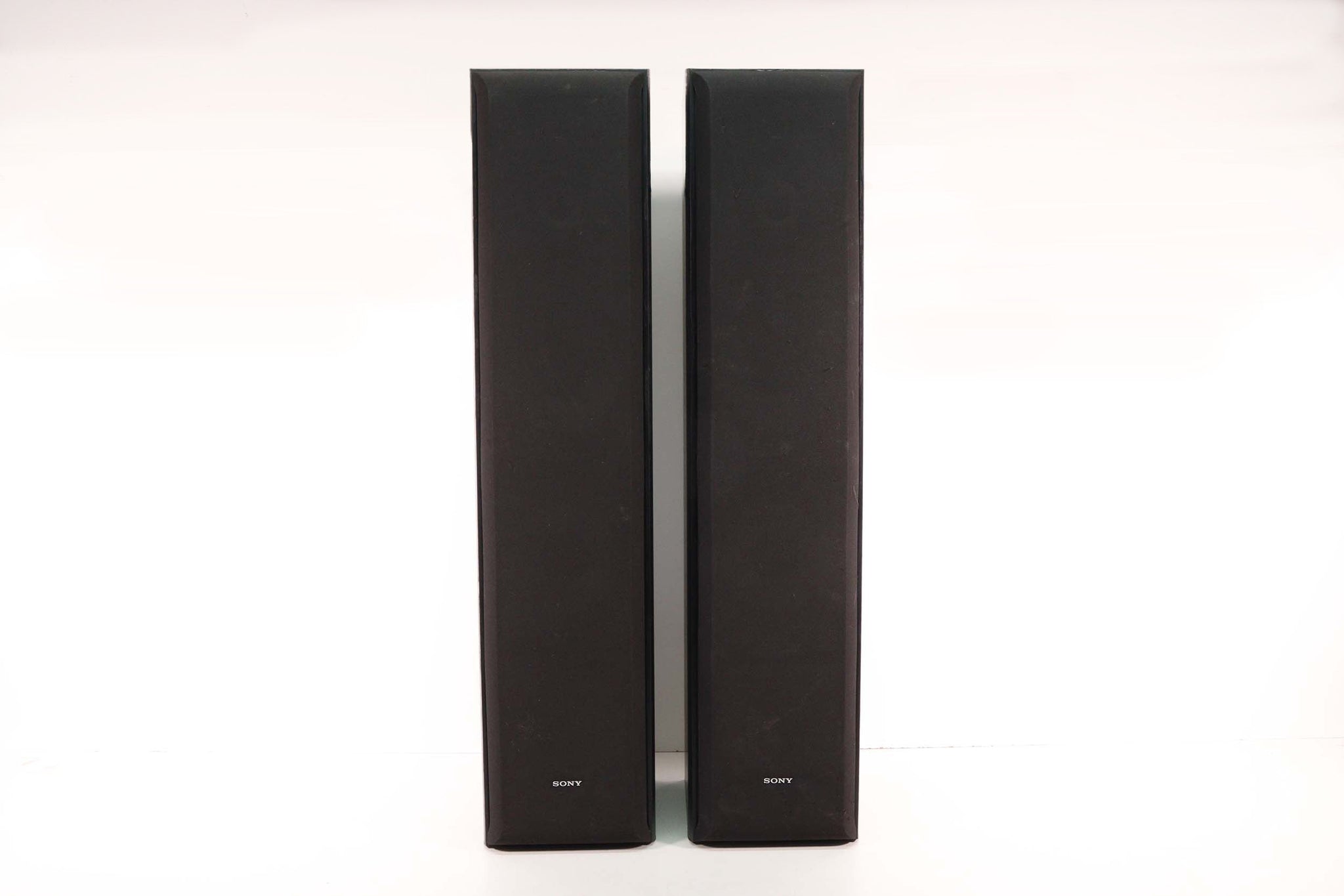 Sony SS-F7000P Stereo Speaker Towers Tall Black
