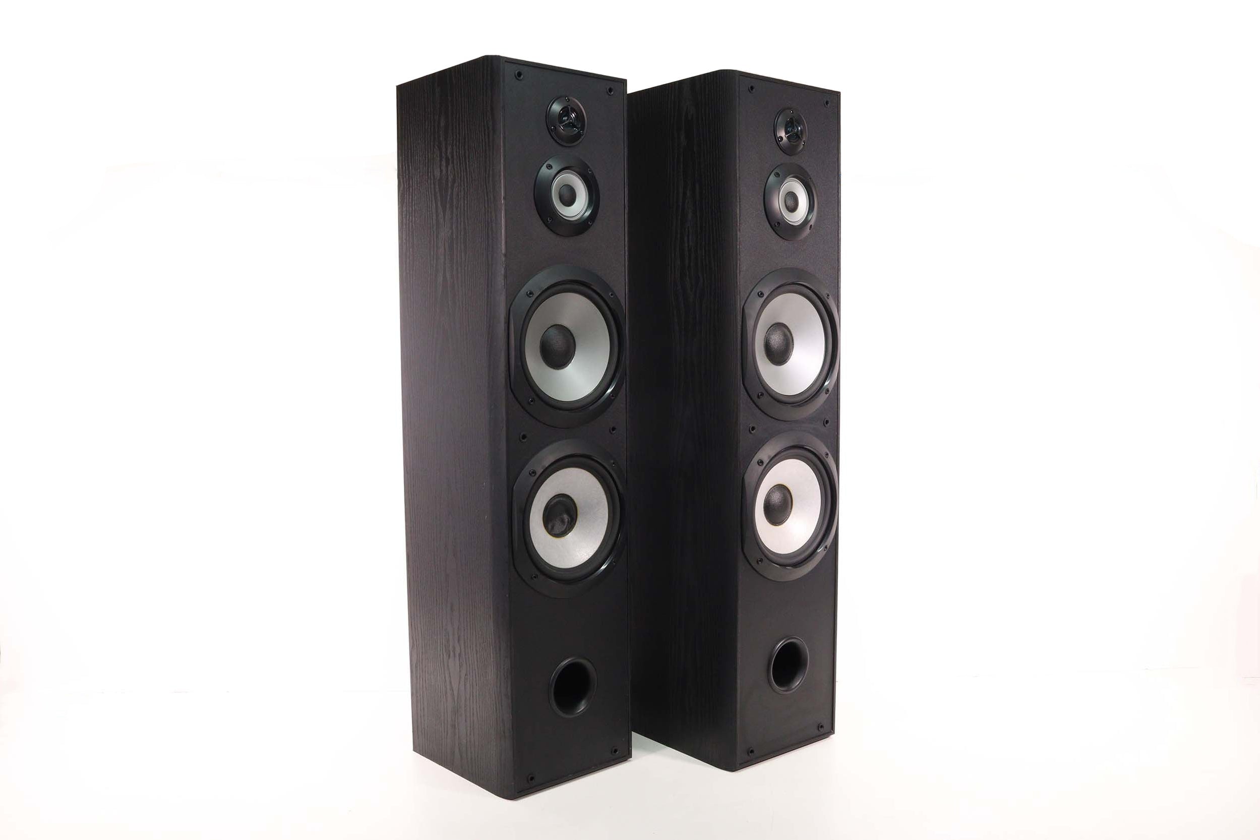 Sony SS-F7000P Stereo Speaker Towers Tall Black — SpenCertified