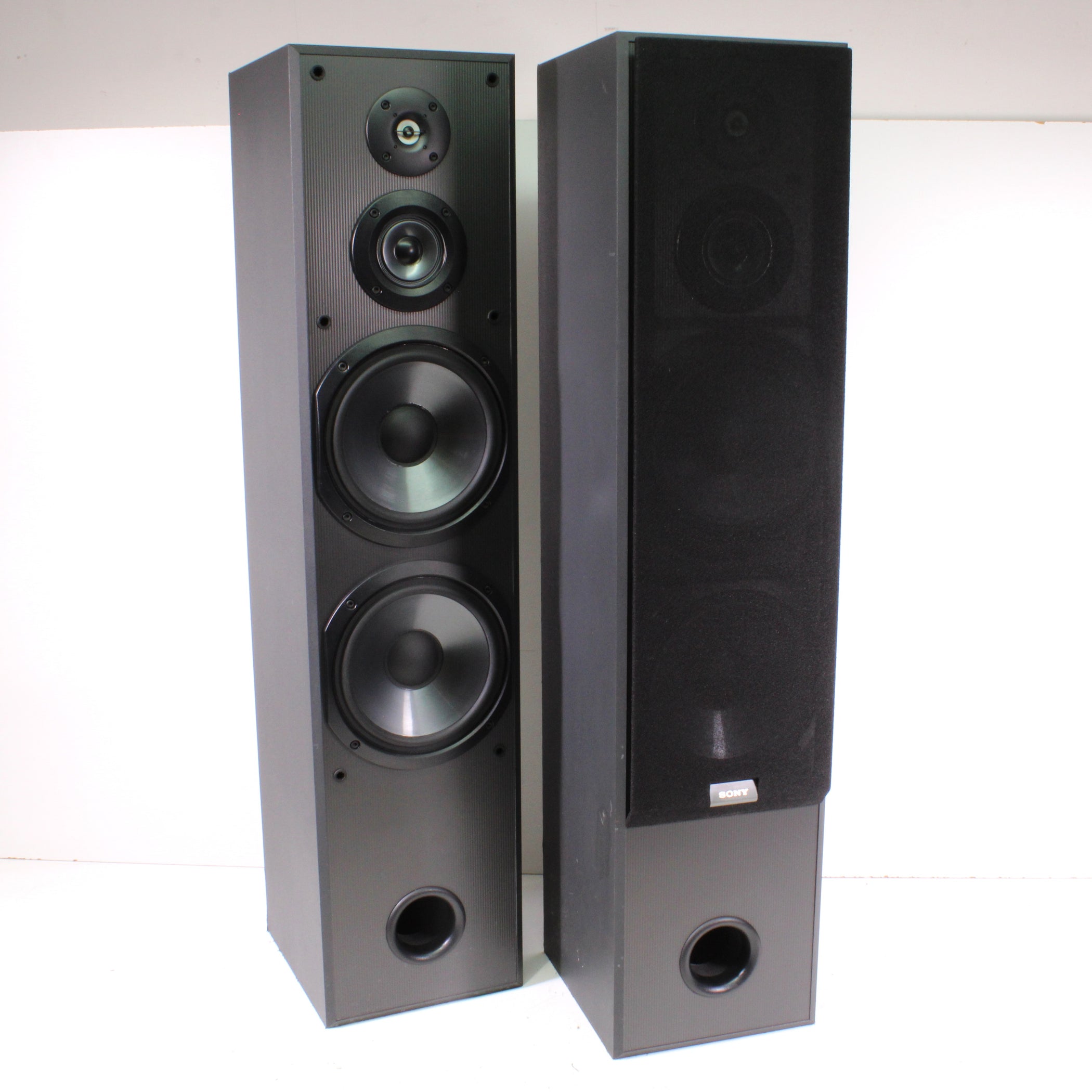 Sony SS-MF600H 3-Way 4-Speaker Tower Speaker Pair 200W — SpenCertified