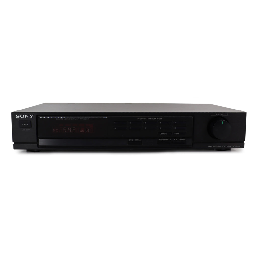 Sony ST-JX390 Quartz Synthesizer AM/FM Stereo Tuner