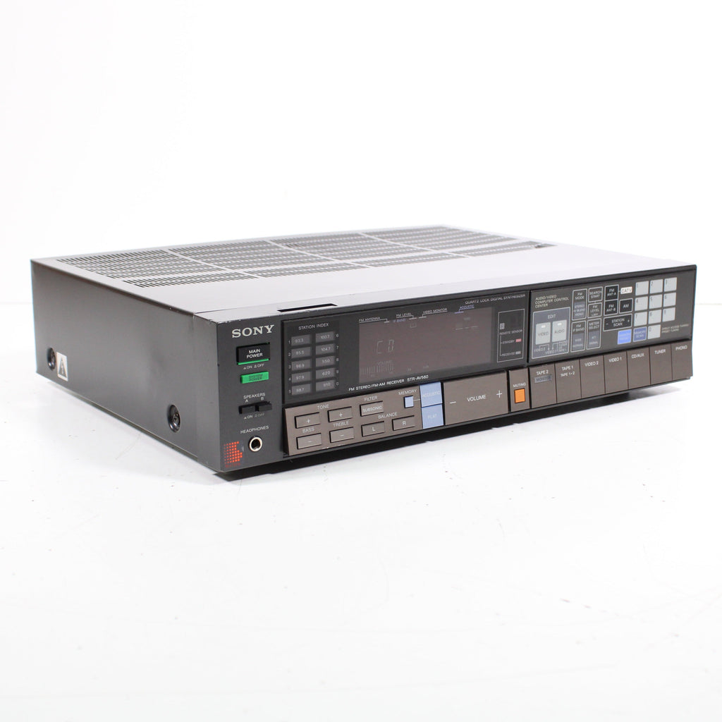 Sony STR-AV560 Vintage FM Stereo / FM AM Receiver with Quartz Lock (NO