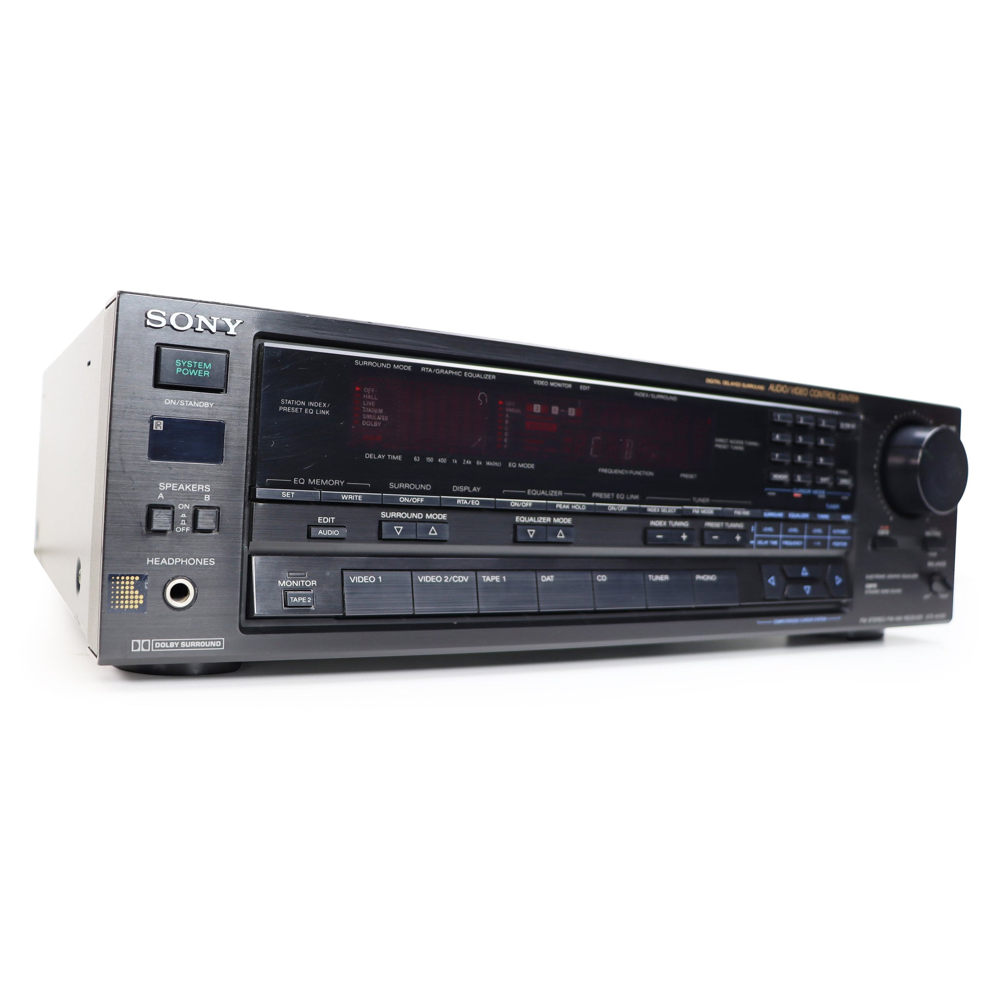 Sony STR-AV910 FM Stereo FM AM Receiver AV Control Center with Phono