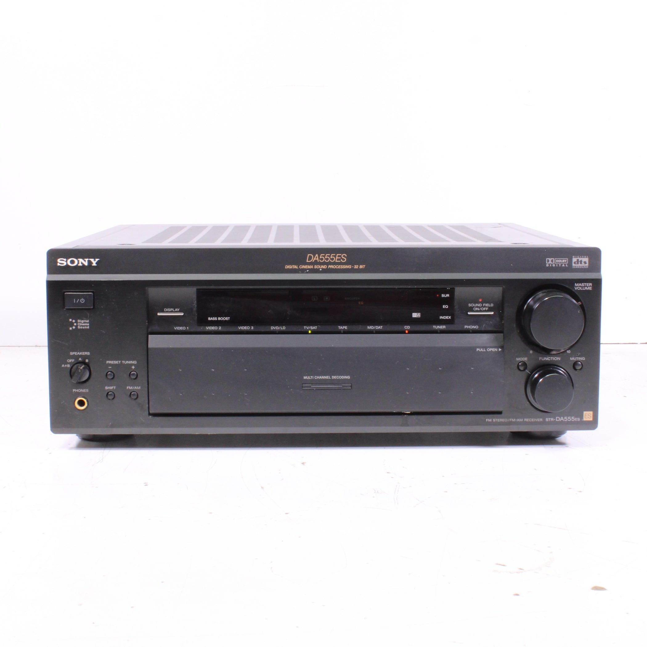 Sony STR-DA555ES 5.1 Channel Audio Video Stereo Receiver (1999) NO REM ...