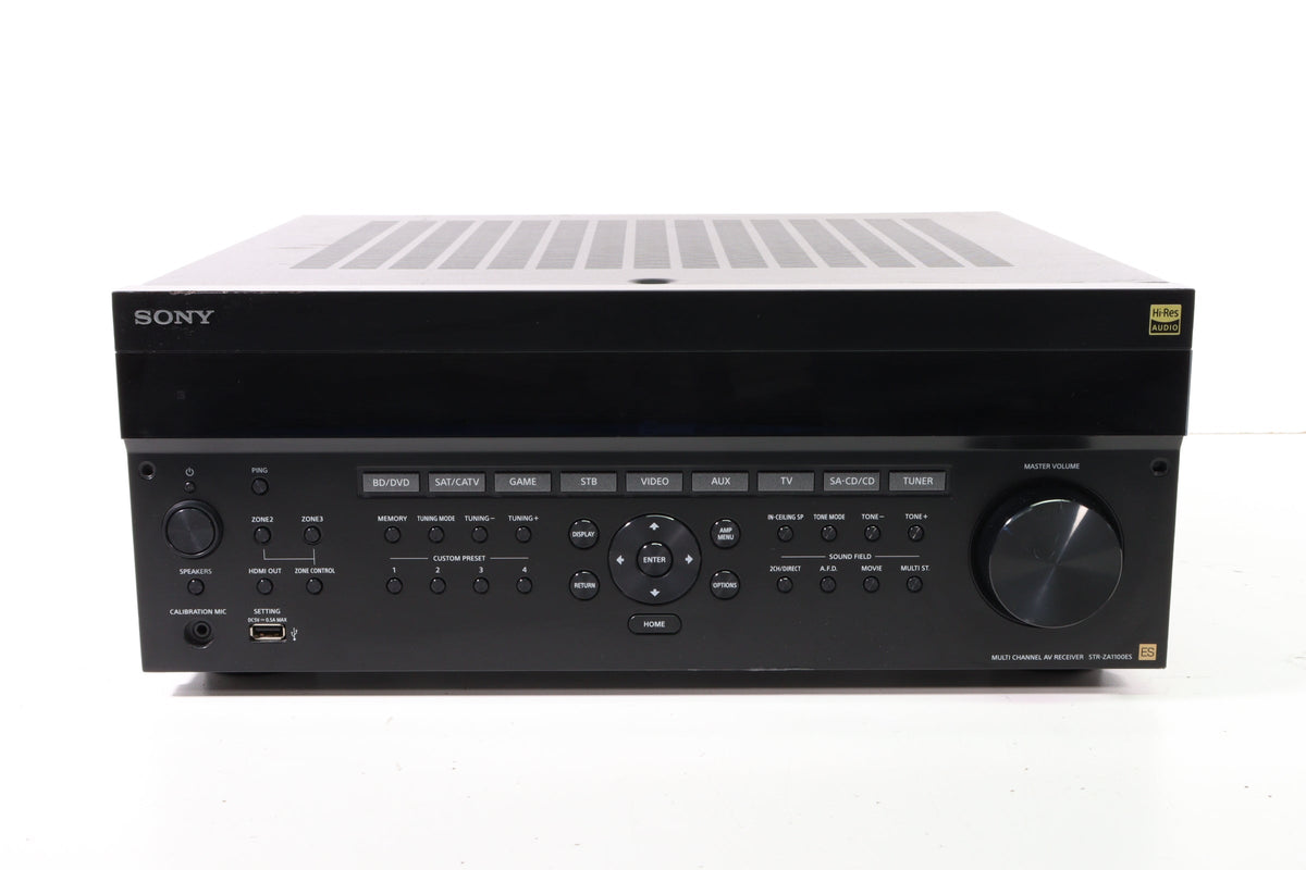 Sony STR-ZA1100ES Multi Channel AV Receiver with HDMI (Missing Front D ...