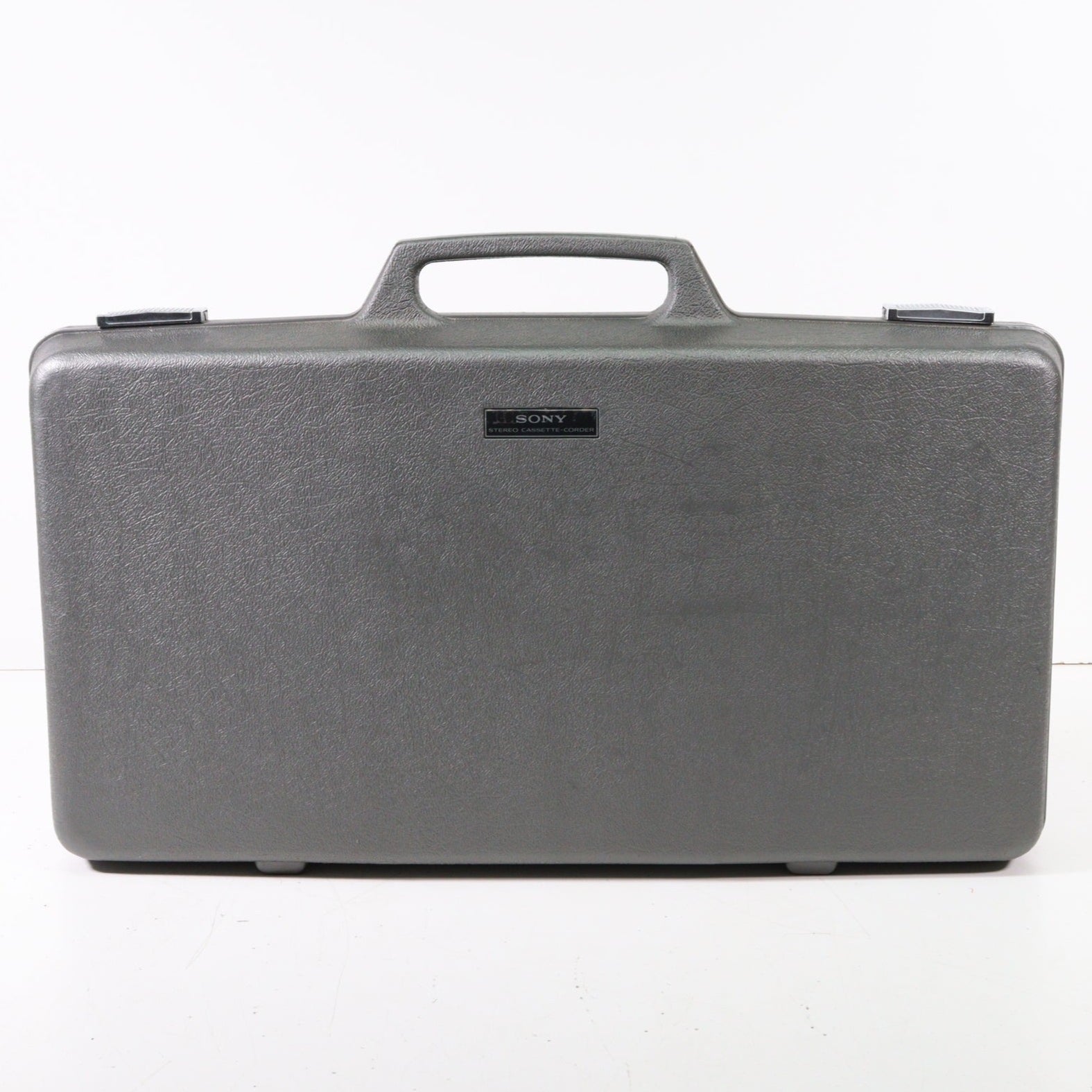 Sony TC-126 Stereo Cassette-Corder System with Original Case, Speakers ...