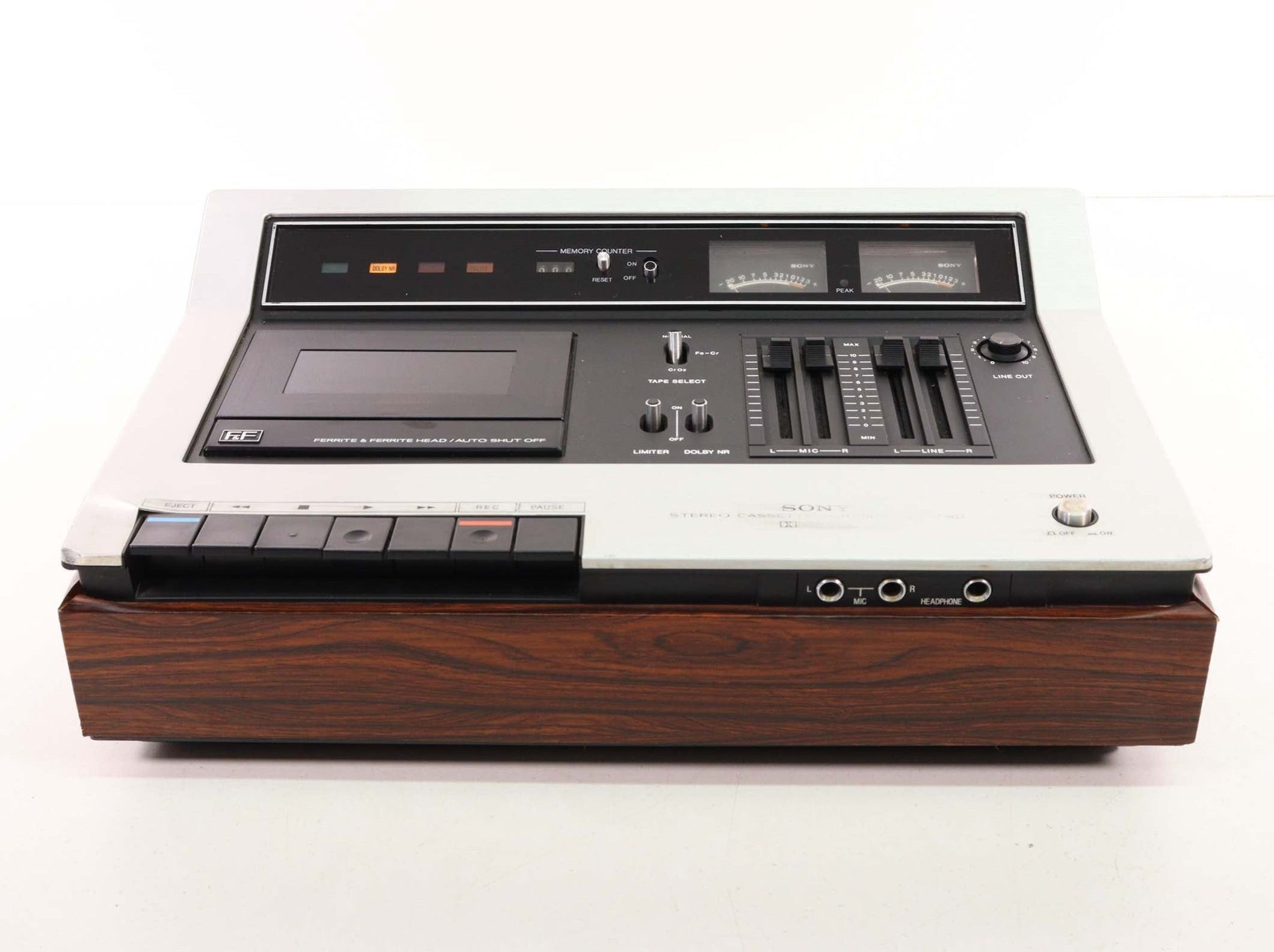 Sony TC-137SD Stereo Cassette Deck Tapecorder Top-Loading (1975 ...