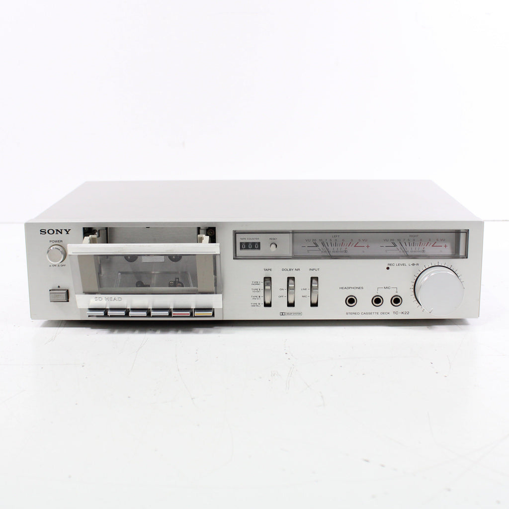 Sony TC-K22 Single Cassette Deck Player Recorder (1980)