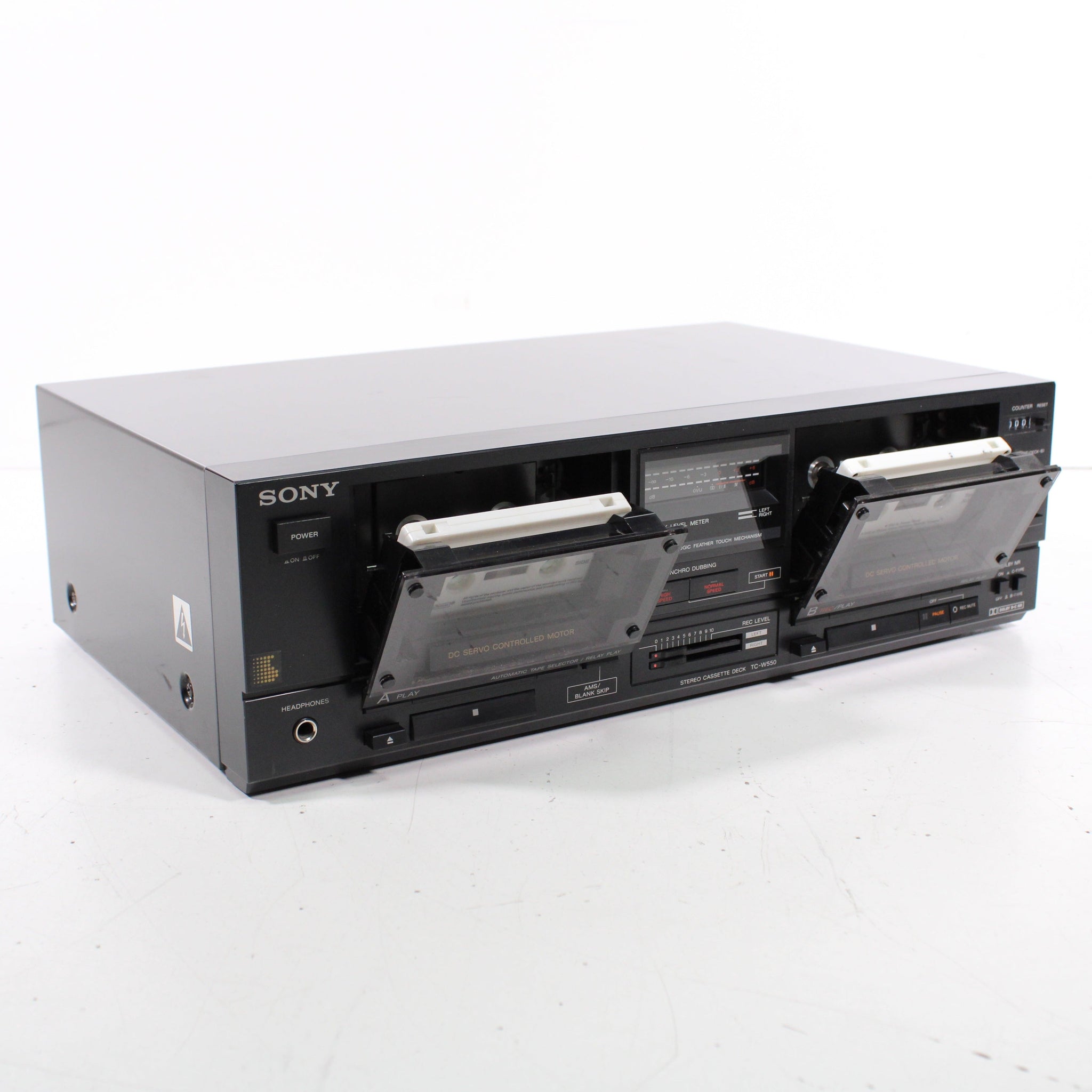 Sony TC-W550 Double Stereo Cassette Deck (1988)
